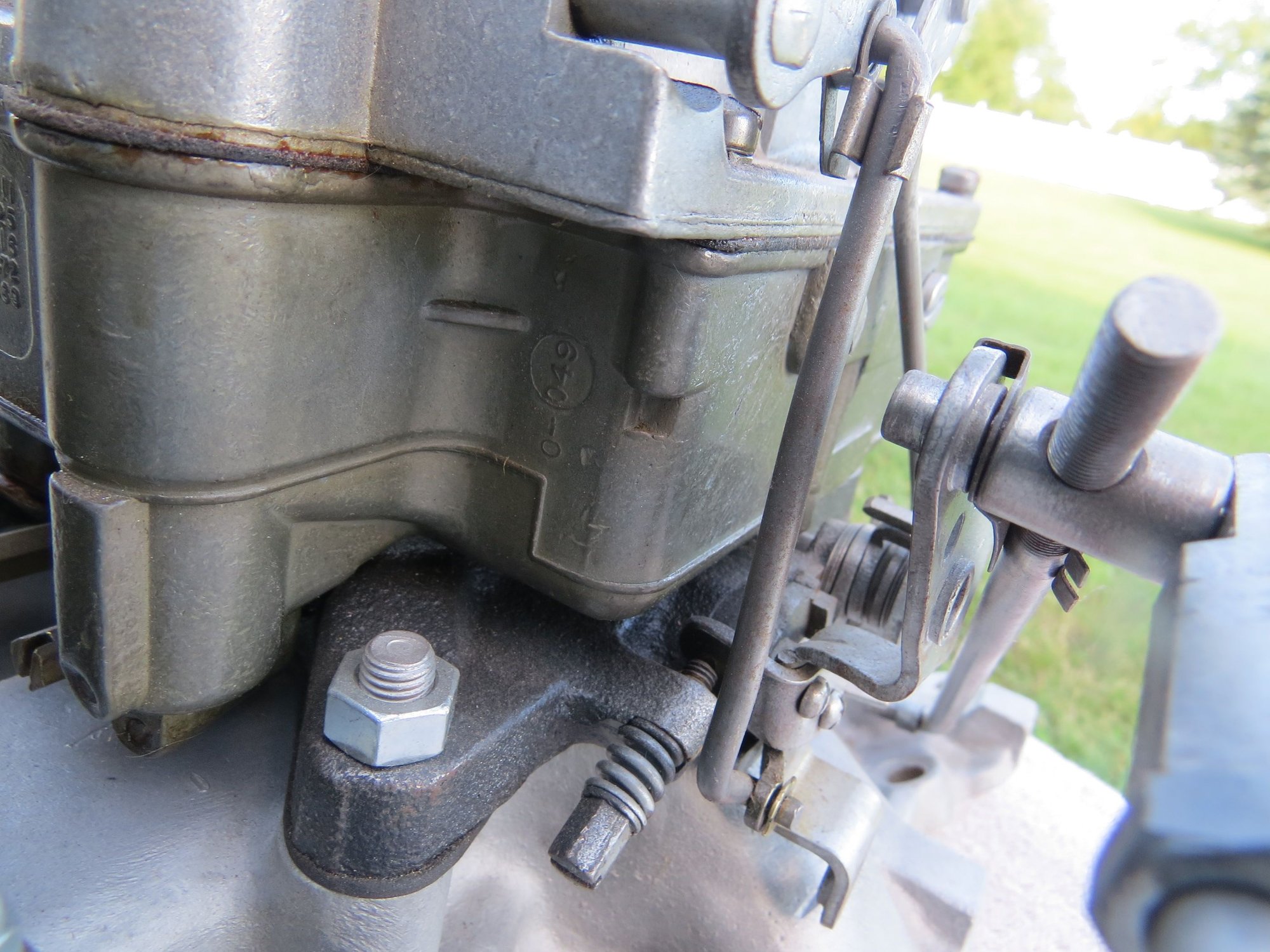 FS (For Sale) 58-61 Dual Quad assembly rebuilt, correct, ready to run ...