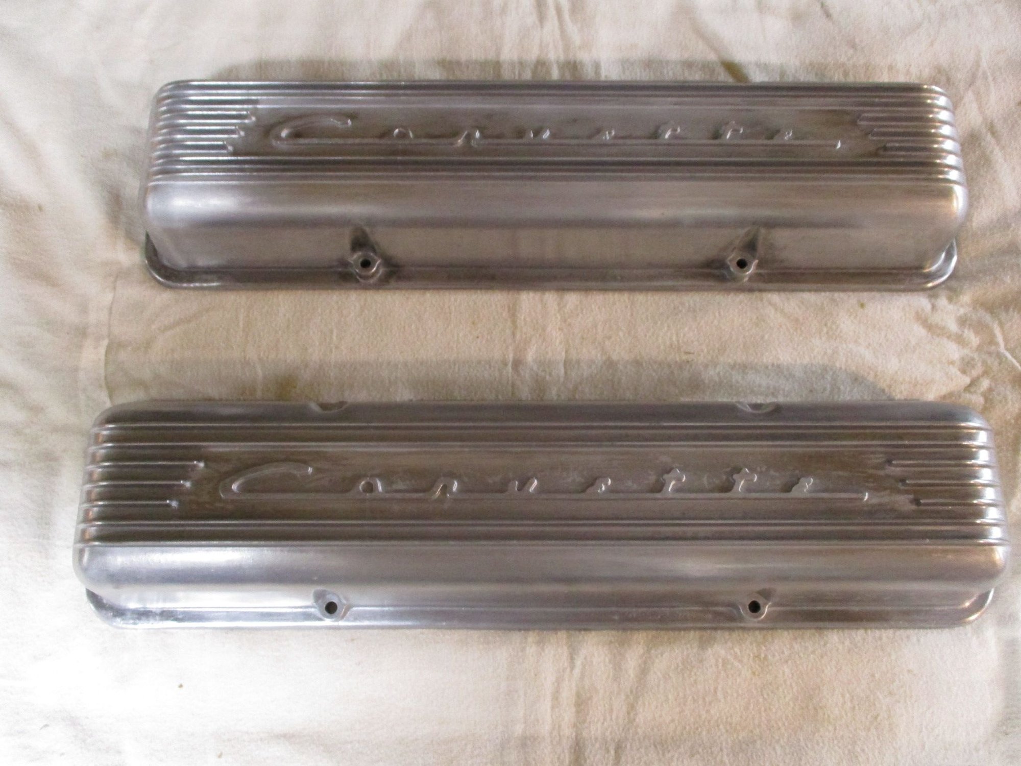 FS (For Sale) "CORVETTE" Script Valve Covers - 3767493 - CorvetteForum ...