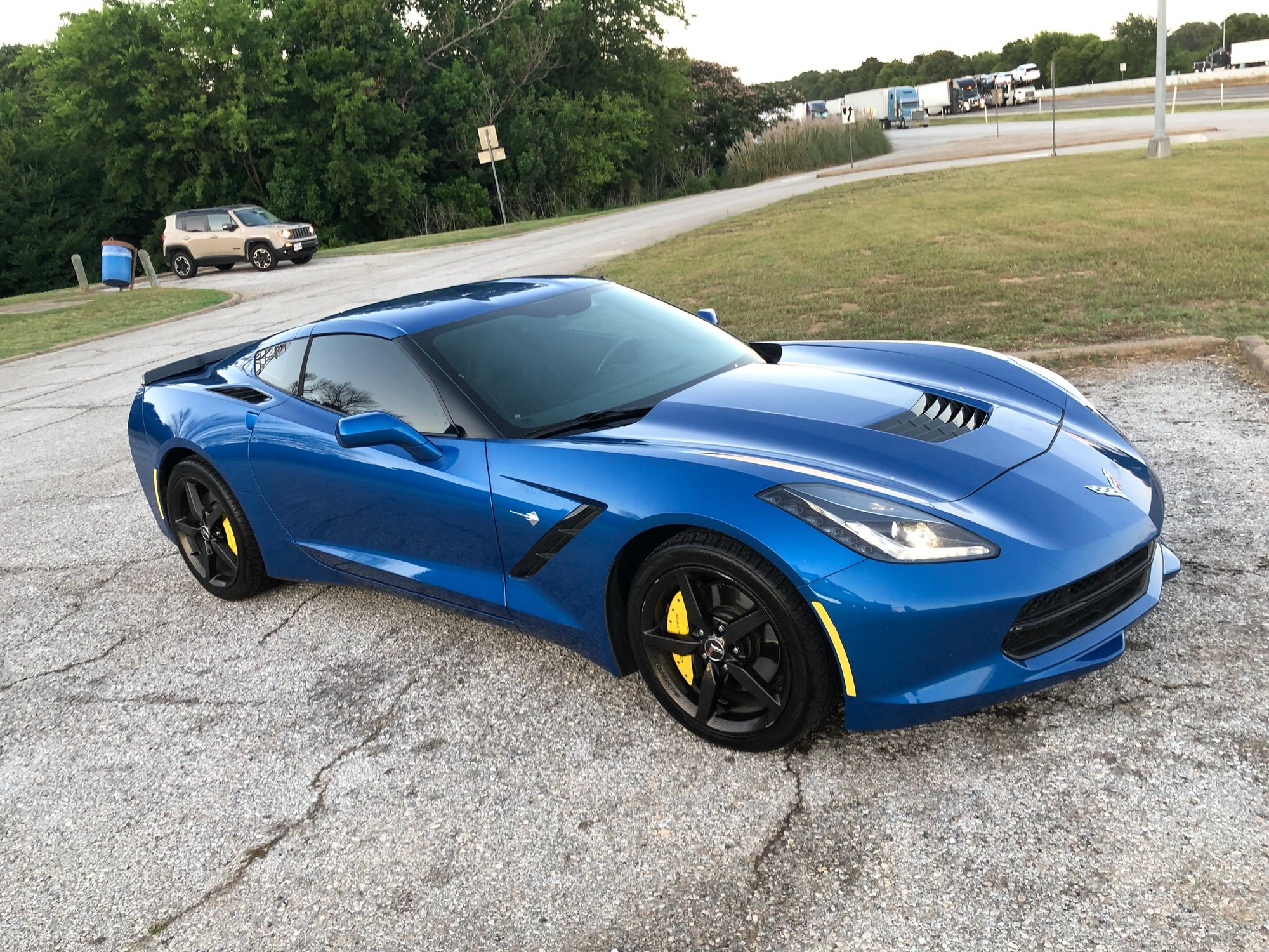 SOLD - $28k, 136k miles, 2014 Corvette, 1LT, M7, Blue - CorvetteForum ...
