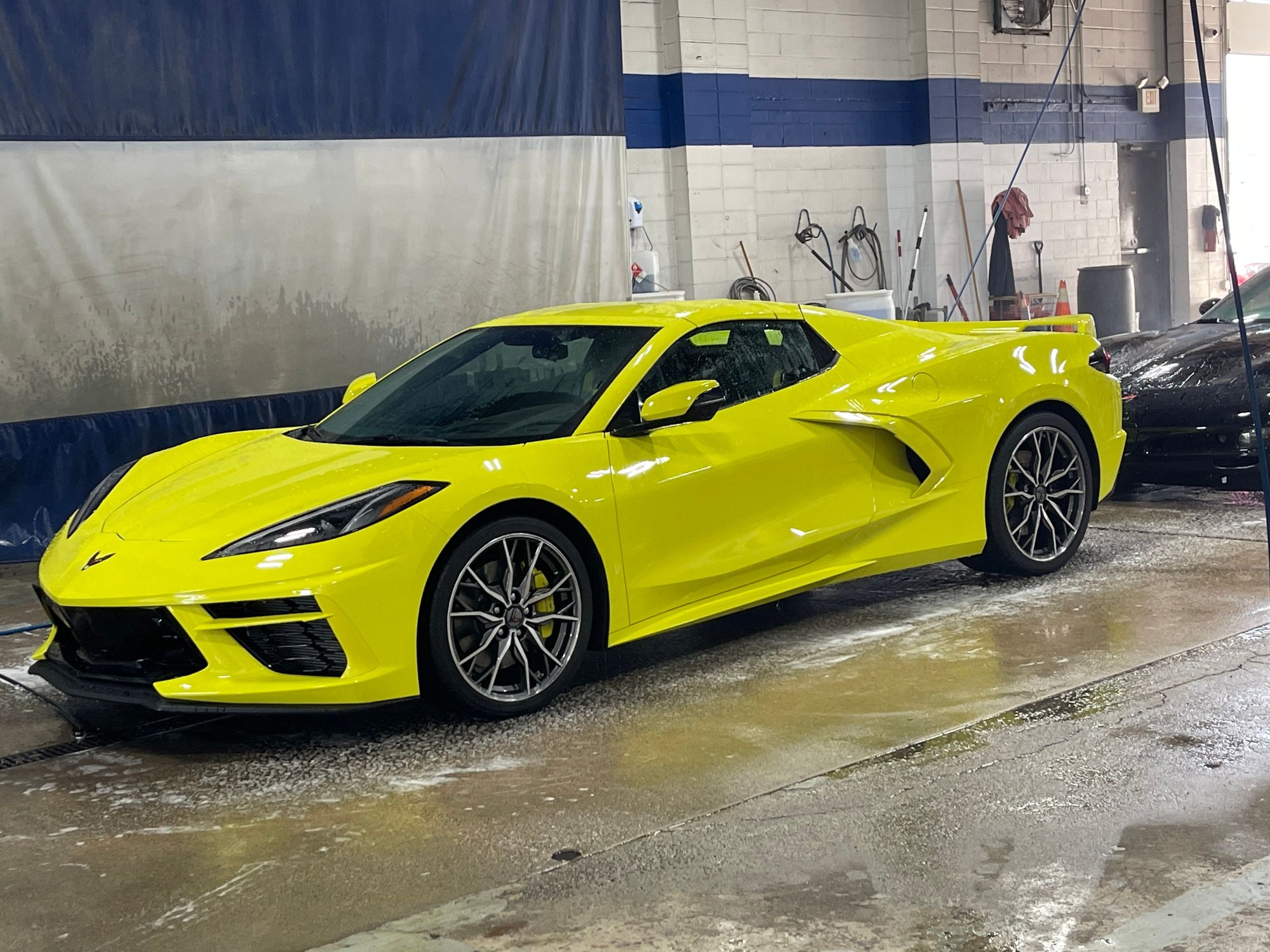 All Yellow C8 Getting clean - CorvetteForum - Chevrolet Corvette Forum ...