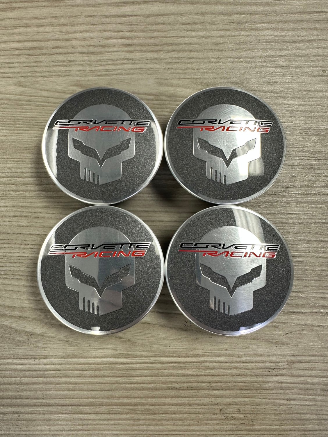 FS (For Sale) (SOLD) Corvette Racing “Jake” center caps - CorvetteForum ...