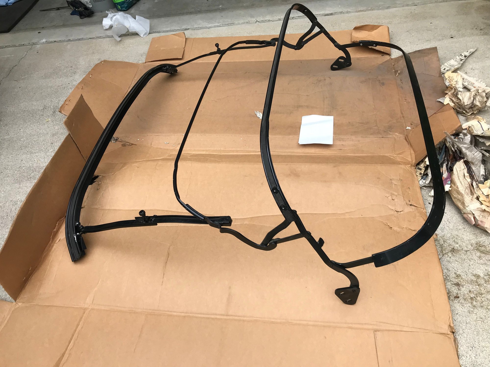 FS (For Sale) 53-55 Convertible Top Frame - CorvetteForum - Chevrolet ...