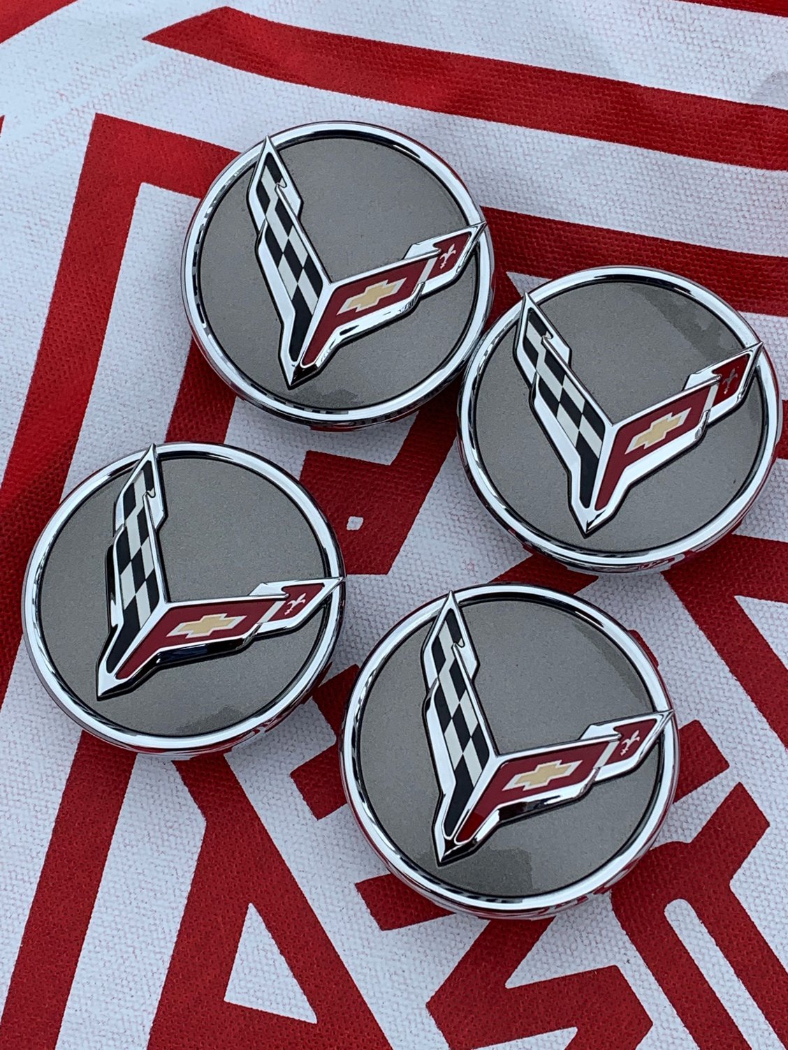 FS (For Sale) Chrome C8 Center Caps - CorvetteForum - Chevrolet ...