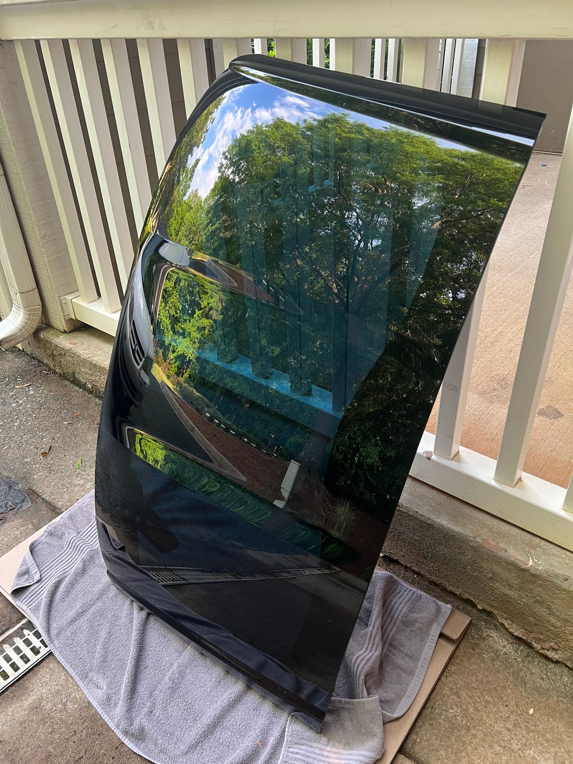 FS (For Sale) OEM GM Black 2014-2019 C7 corvette Transparent Targa ...