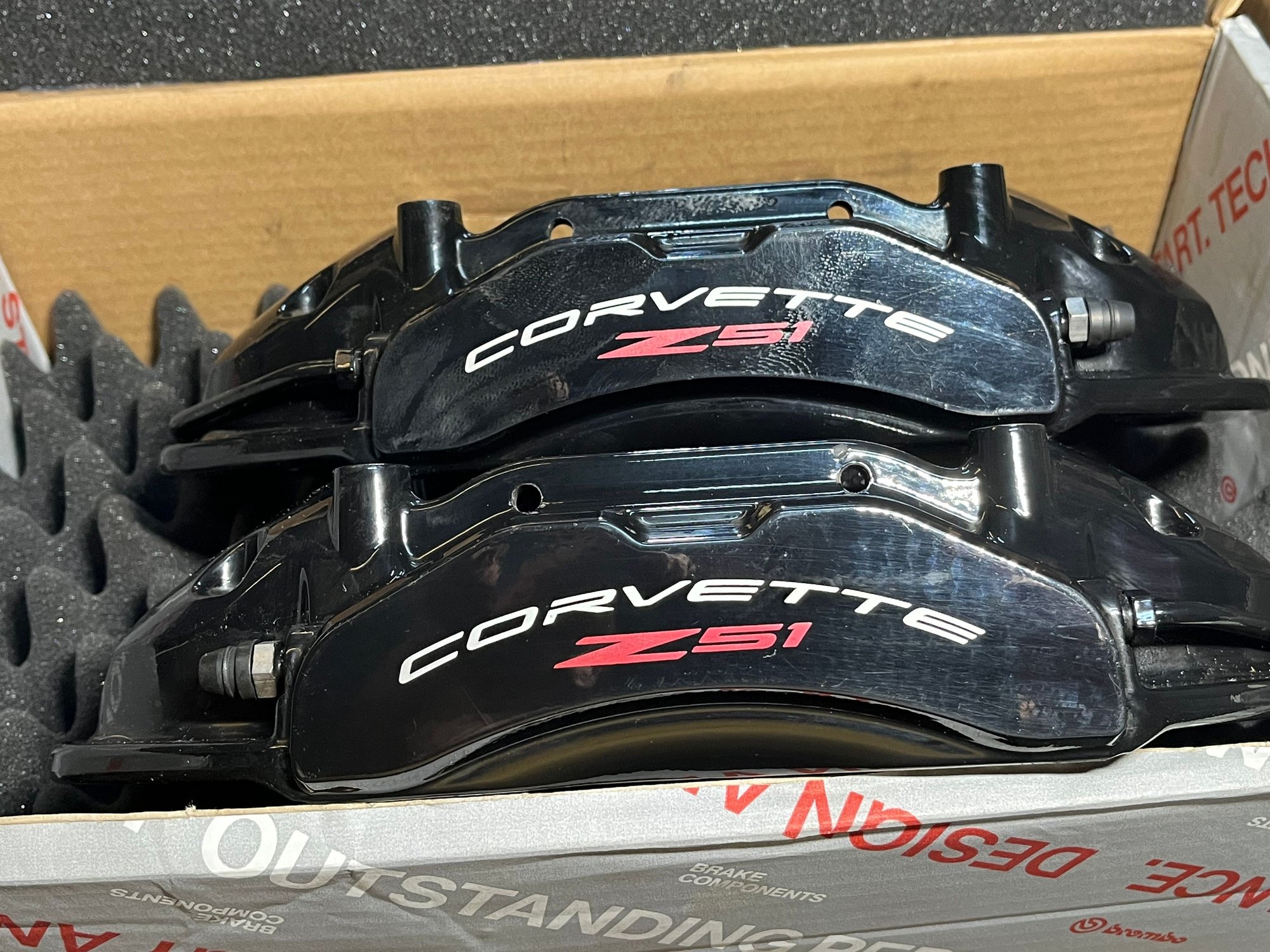 FS (For Sale) Black Z51 brake calipers - CorvetteForum - Chevrolet ...