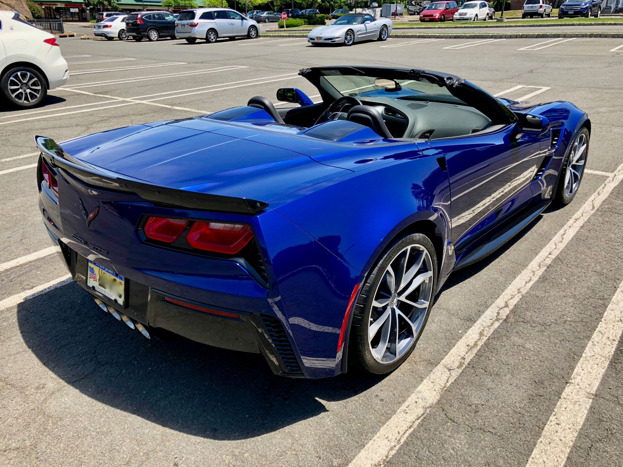 FS (For Sale) 2017 admiral blue grand sport convertible supercharged ...