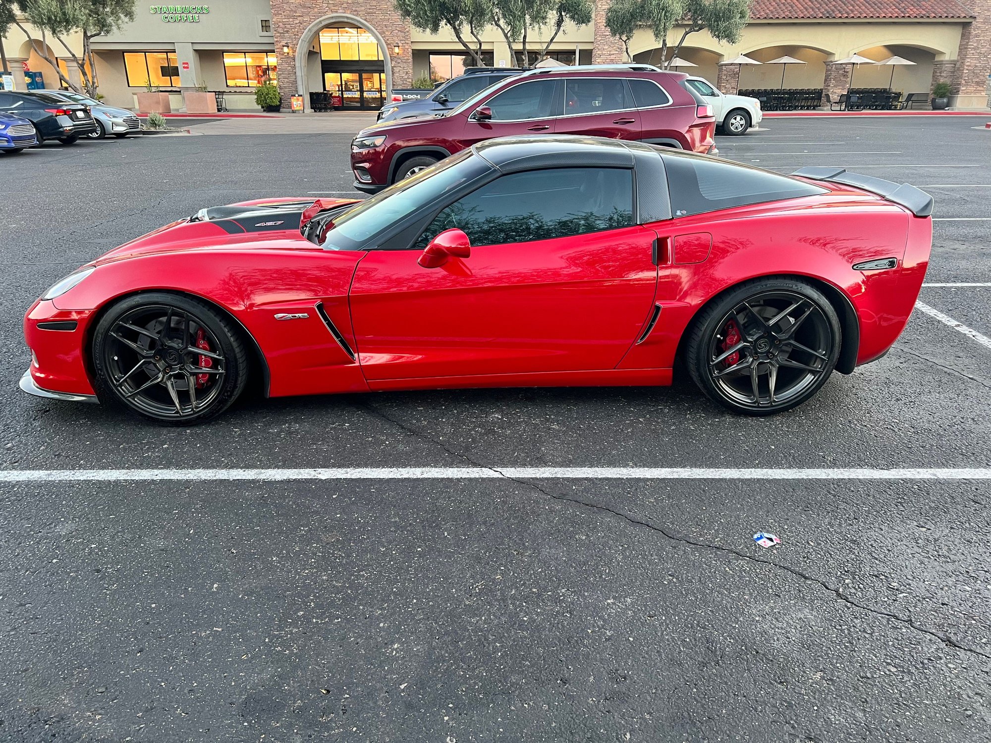 Competition Gray wheels on Victory Red - CorvetteForum - Chevrolet ...