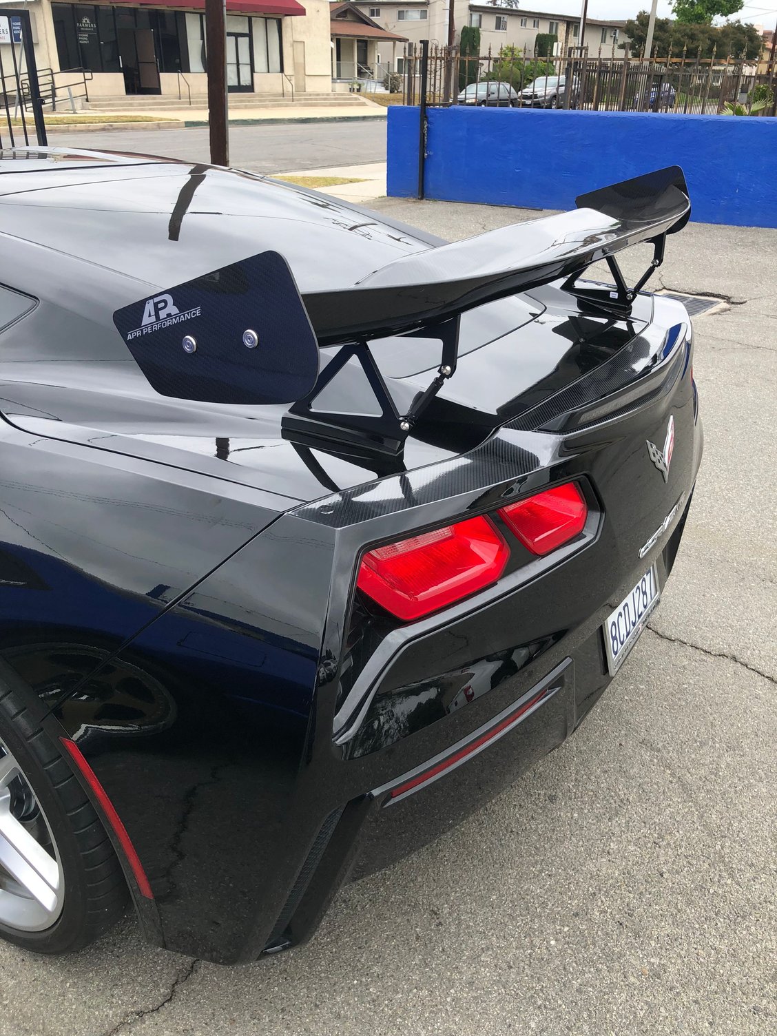 2015 Stingray C7 with APR spoiler and removed rear lip - CorvetteForum ...