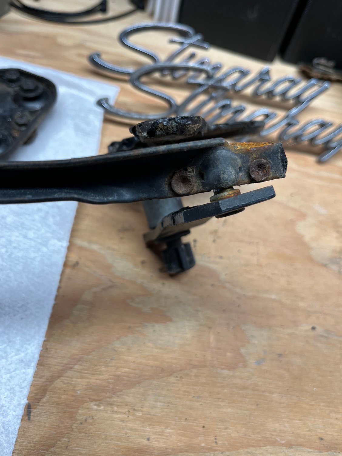 Wiper Transmission Arm Rebuild Question - CorvetteForum - Chevrolet Corvette Forum Discussion