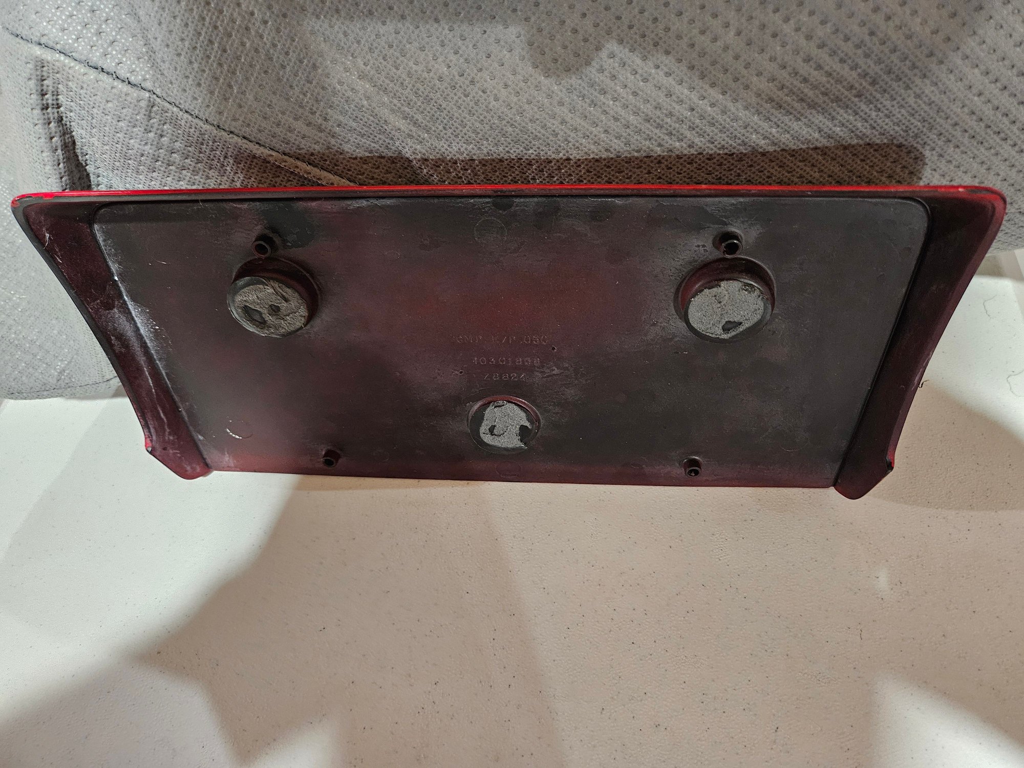 FS (For Sale) C6 Corvette Custom Painted Front License Plate Bracket ...