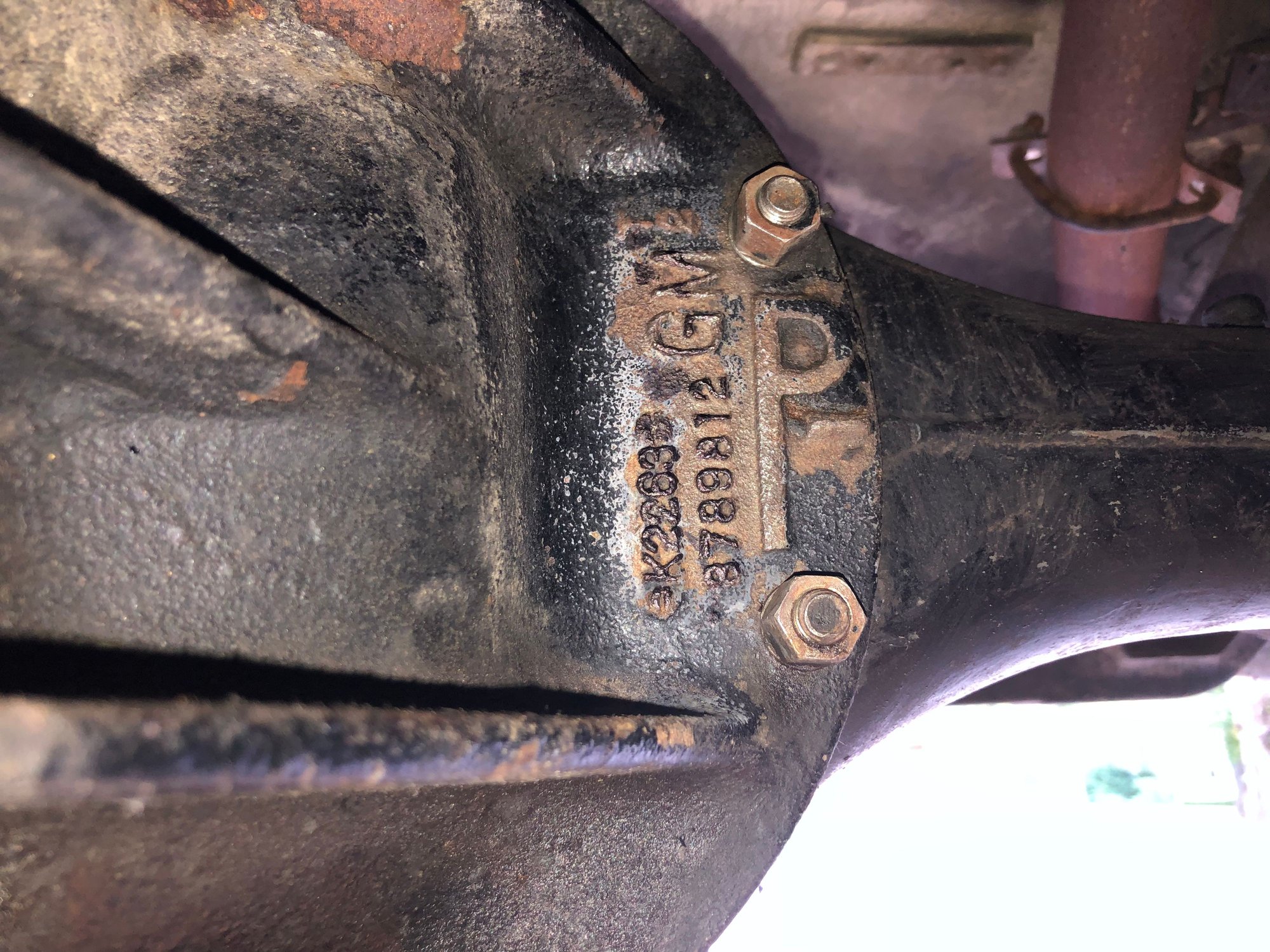 1959 C1 rear differential codes - CorvetteForum - Chevrolet Corvette ...