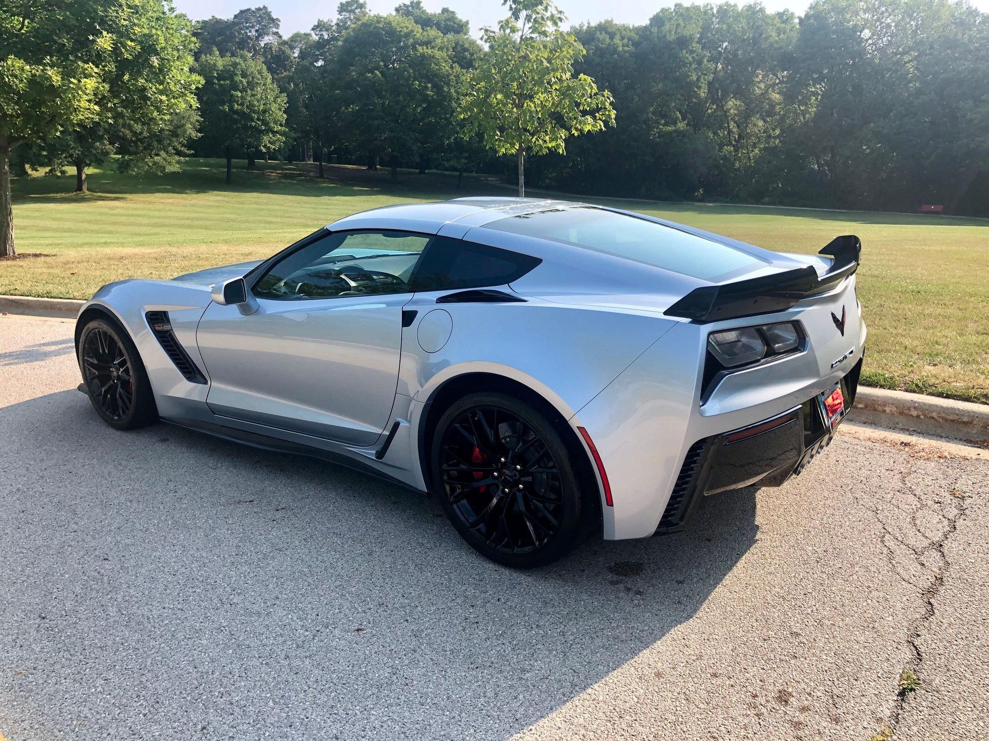 FS (For Sale) 2017 Z06 3LZ Sterling Blue Metallic 6900 Miles A8 ...