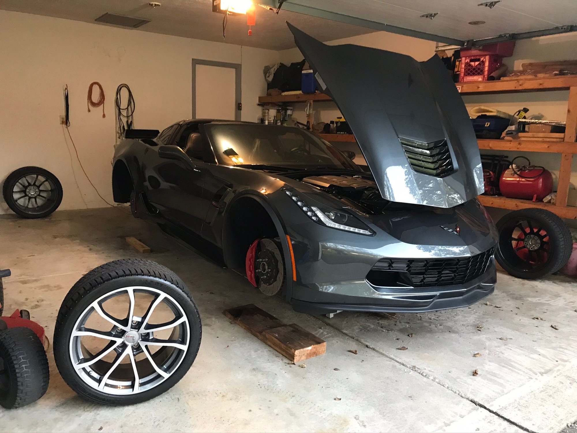 Post a picture of your Corvette in garage - Page 12 - CorvetteForum ...