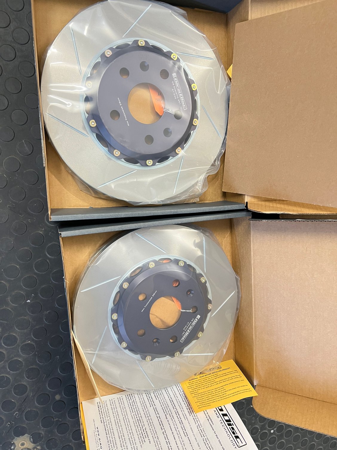 FS (For Sale) Complete Front and Rear C8 Corvette Girodisc Rotors ...