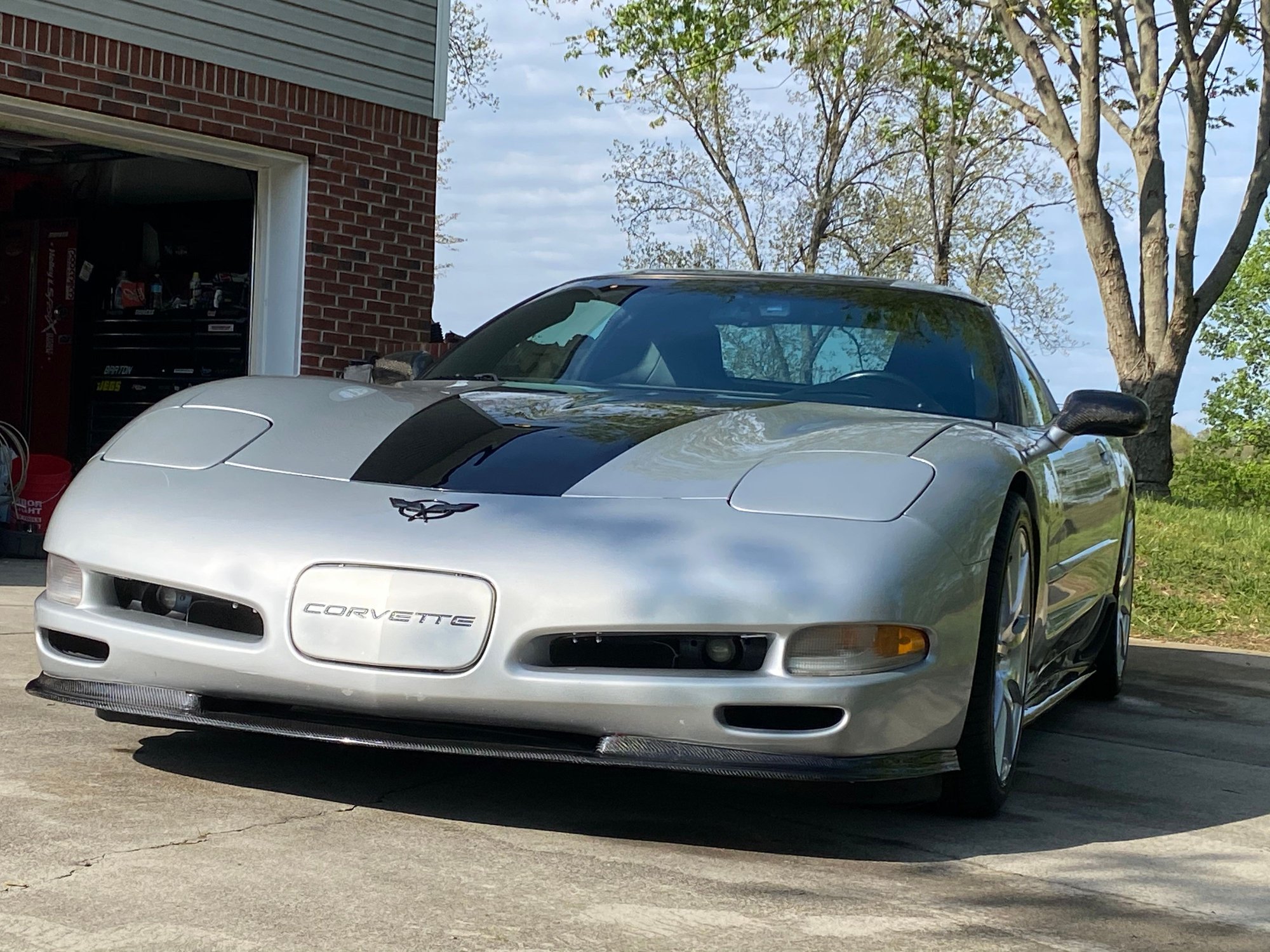 Looking for Quick Silver C5s with black side mirrors, hash marks ...