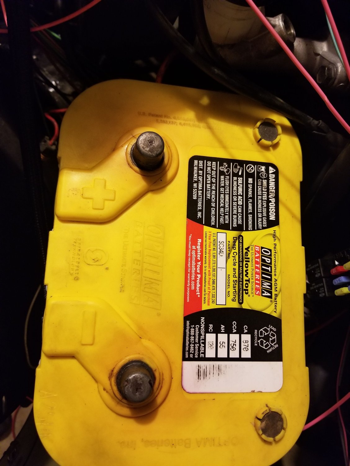 Will a optima battery fit in a 96 vette? - CorvetteForum - Chevrolet ...