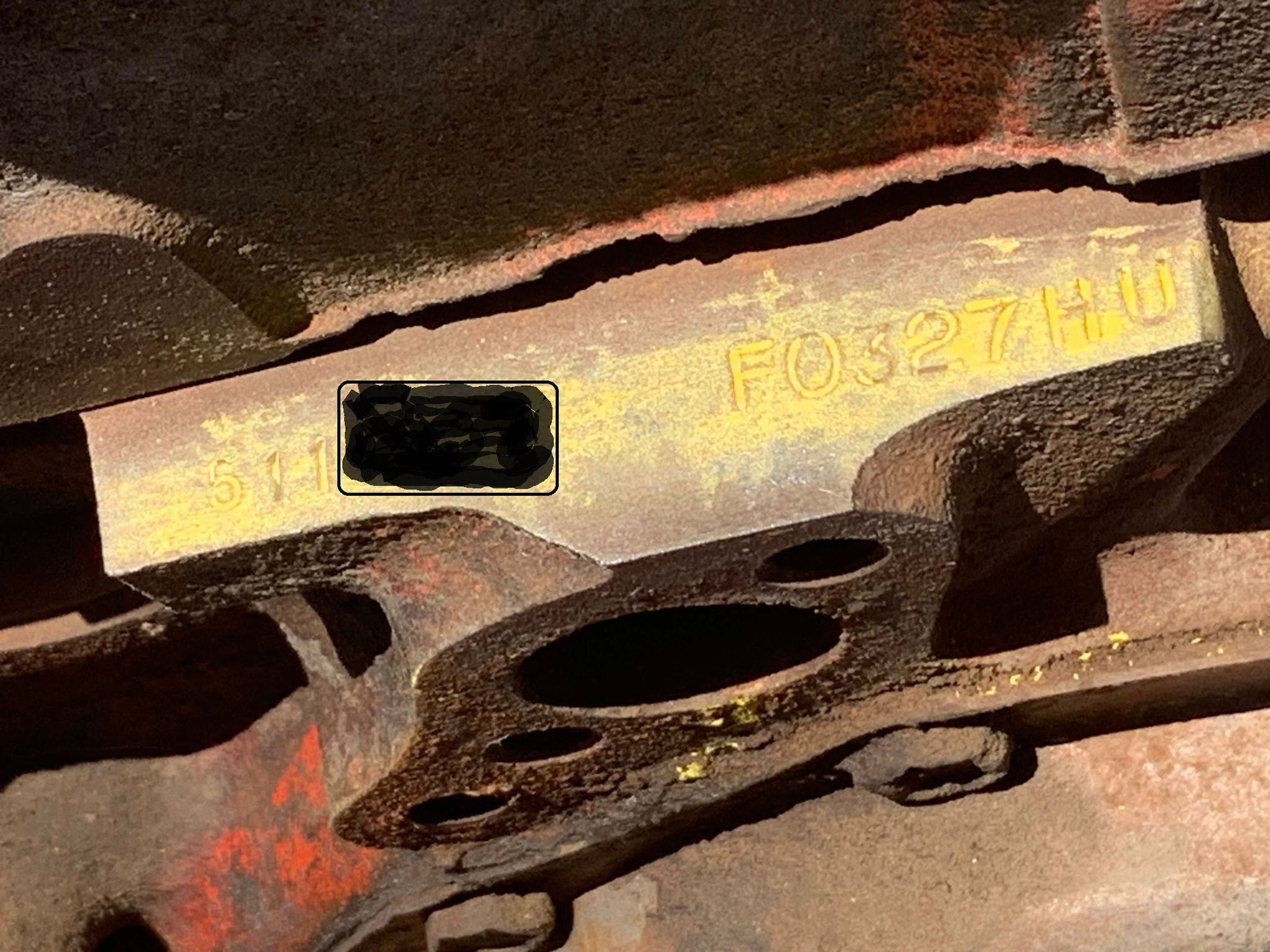 C2 Misaligned Last Letter Of Engine Suffix HU - CorvetteForum ...