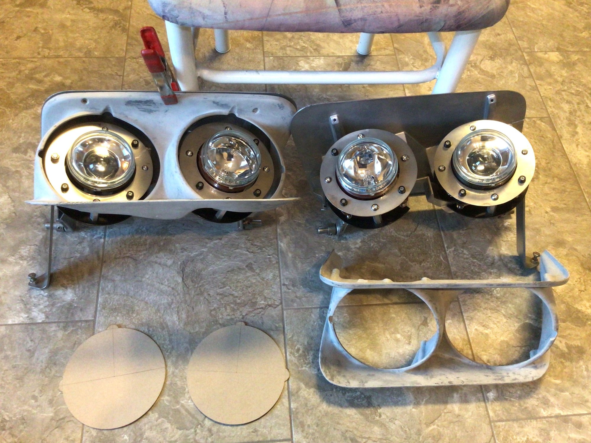 Hella 90mm projector low beam install. - CorvetteForum - Chevrolet ...