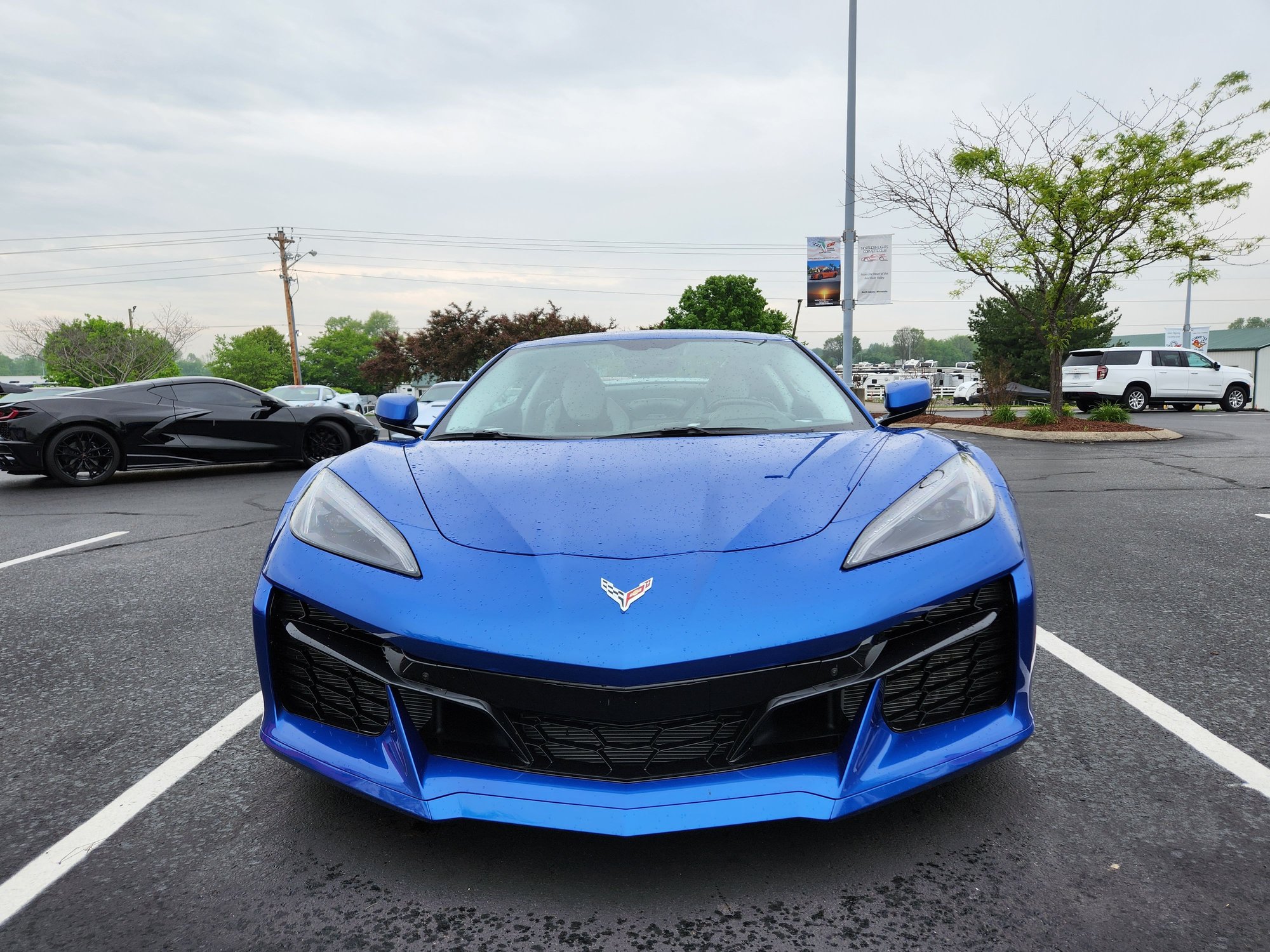 2020-Up Corvette C8 Z06 Z07 Performance Front Lip & Canards ...