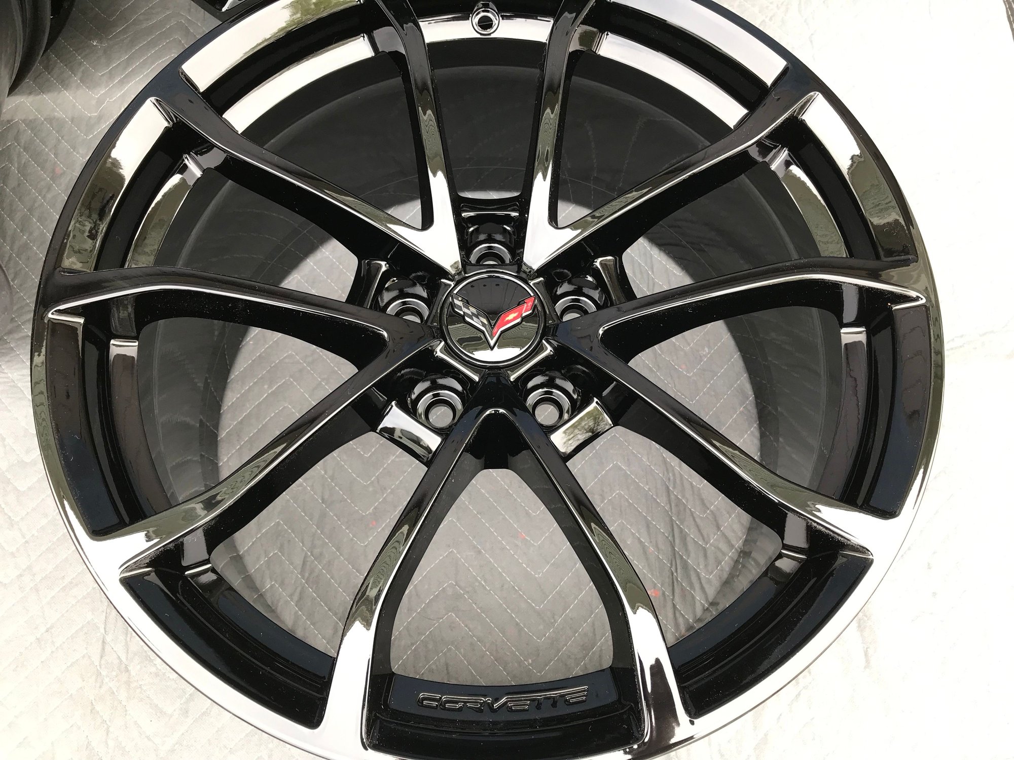 Gloss black powder coat Cup wheels - CorvetteForum - Chevrolet Corvette ...