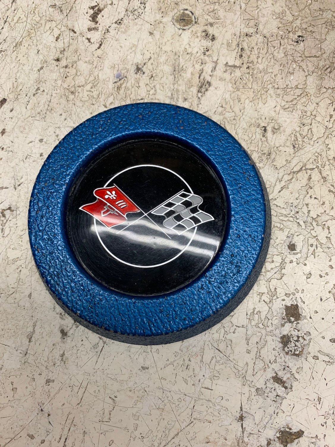 FS (For Sale) 68 Bright Blue Horn button - CorvetteForum - Chevrolet ...