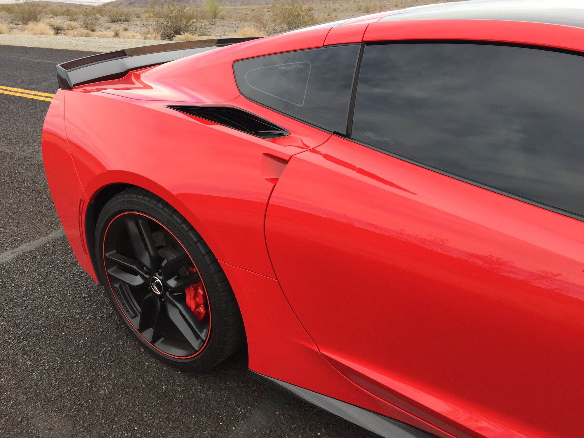 ZO6 rear quarter vents installed on Stingray today - Page 3 ...