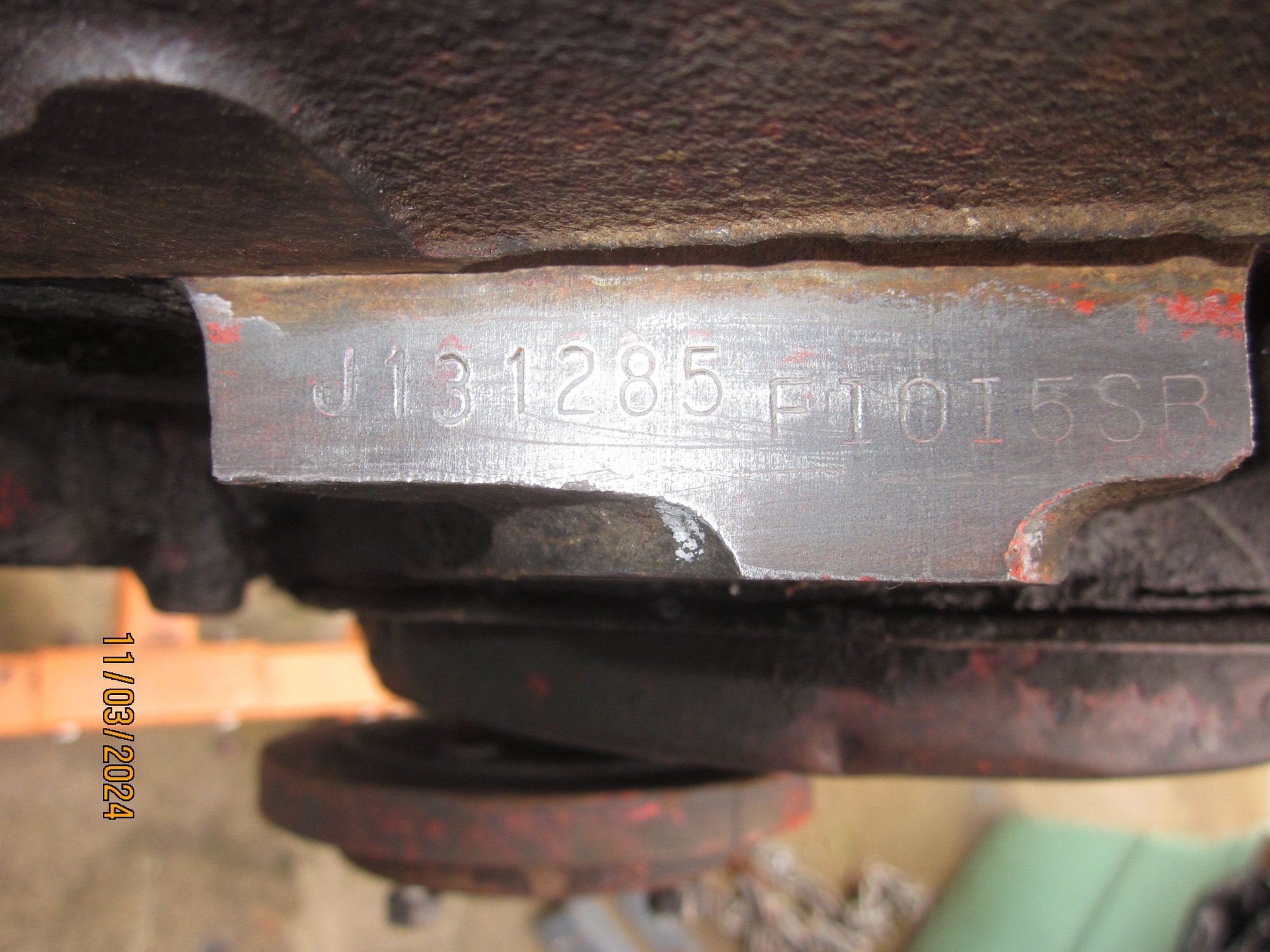 327 engine block stamping question by a newbie - CorvetteForum ...