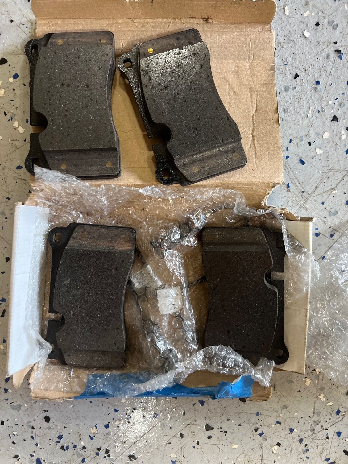 FS (For Sale) Multiple sets of used CCB front and rear pads ...