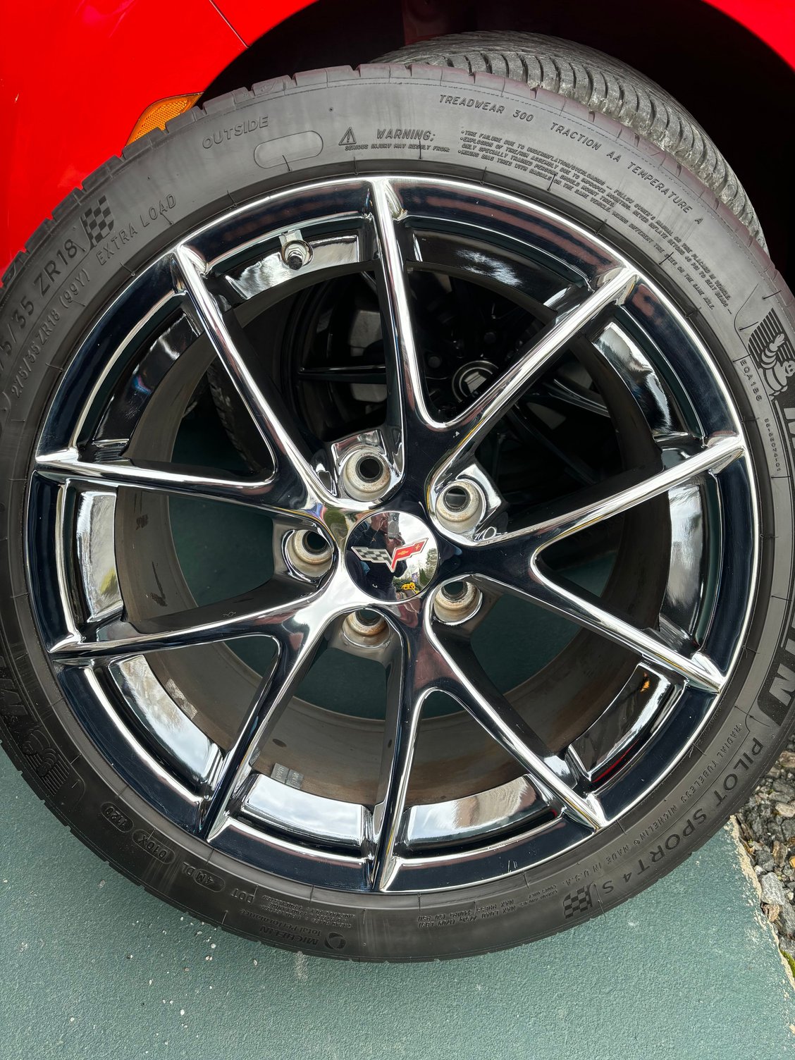 FS (For Sale) 2009 Z06 chrome spider wheels 2100.00 - CorvetteForum ...