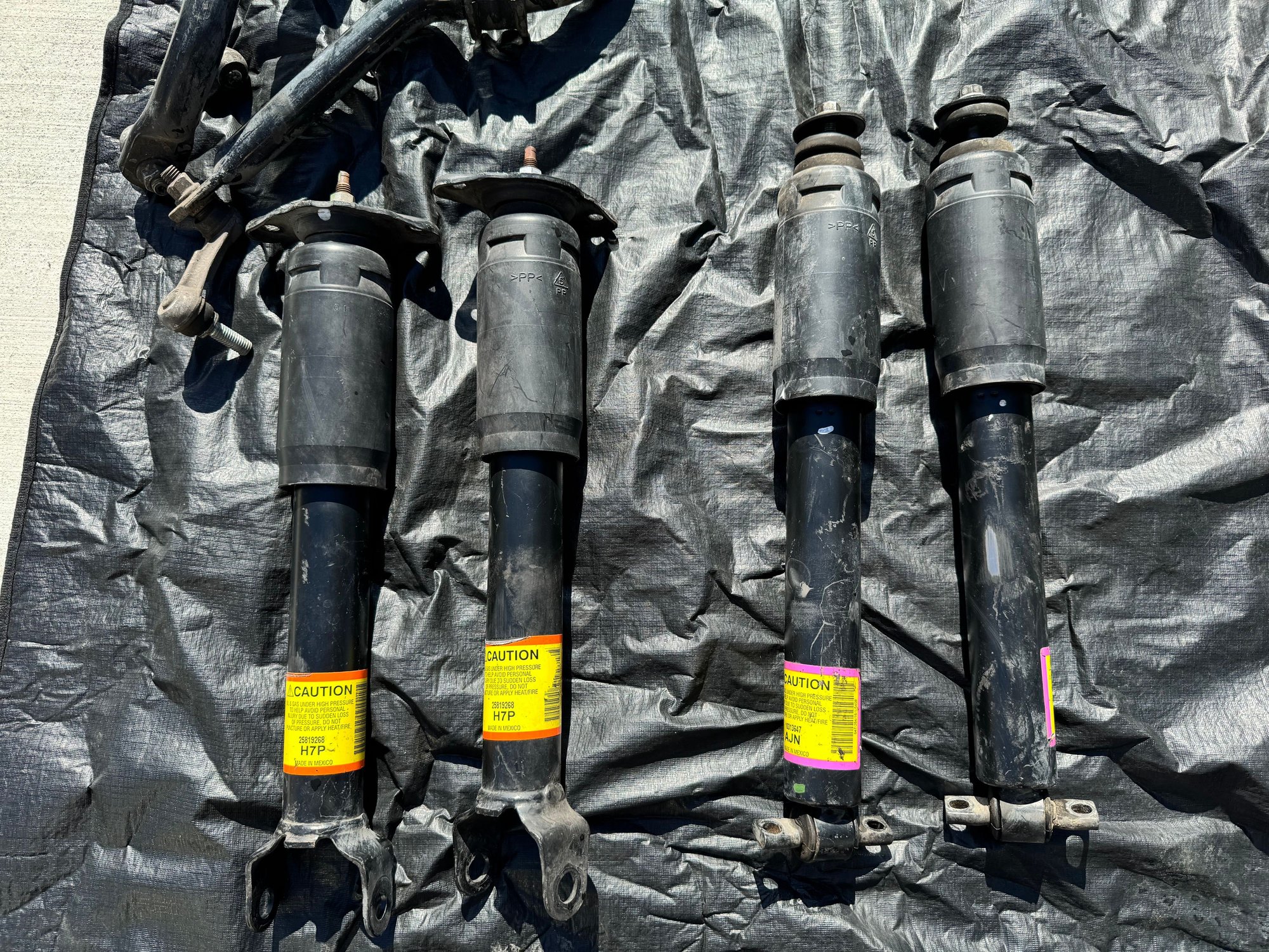 FS (For Sale) Used C6 Z06 Corvette OEM Suspension (Leaf Springs, Sway ...