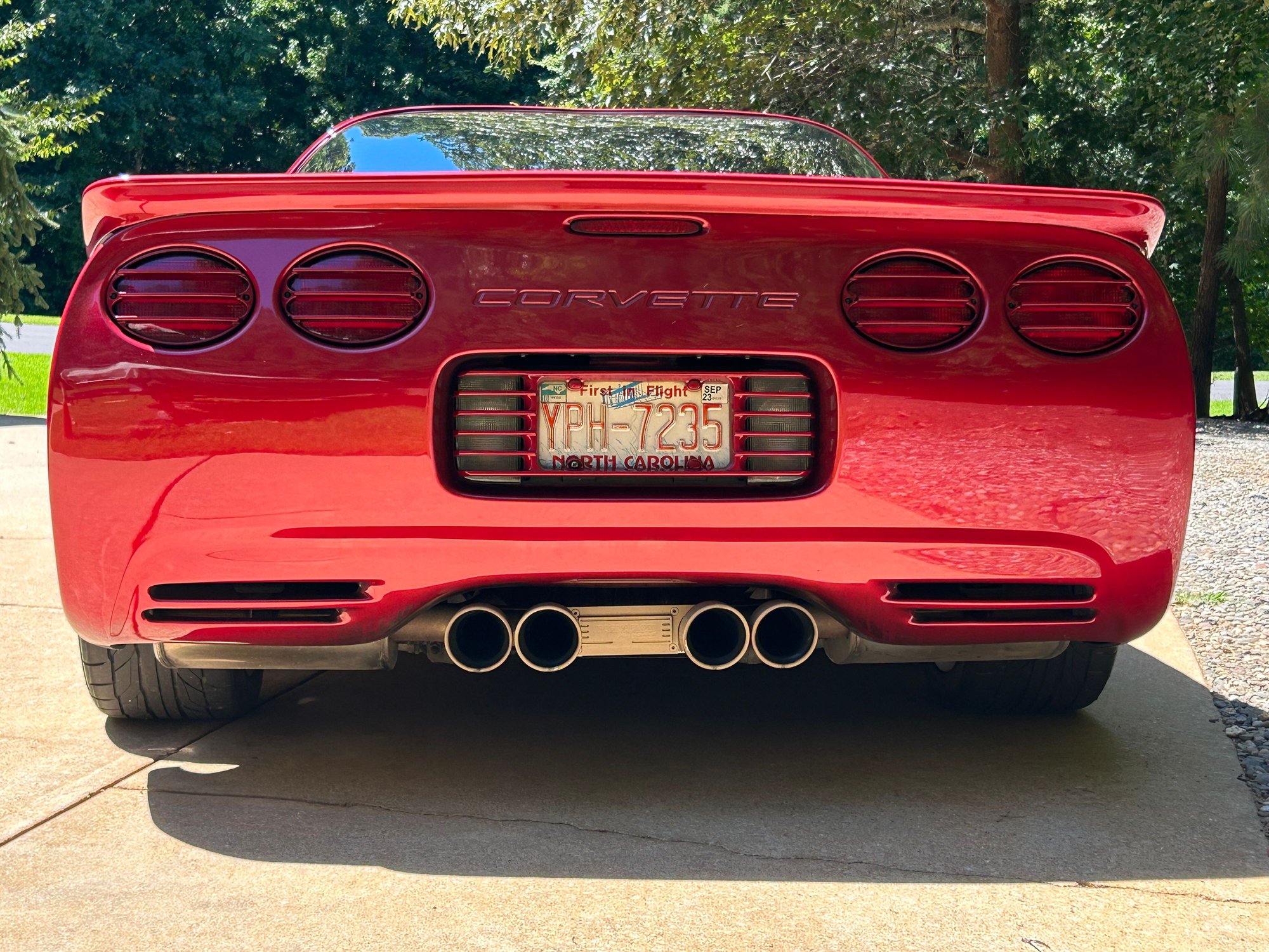 Rear License Plate Frame - CorvetteForum - Chevrolet Corvette Forum ...