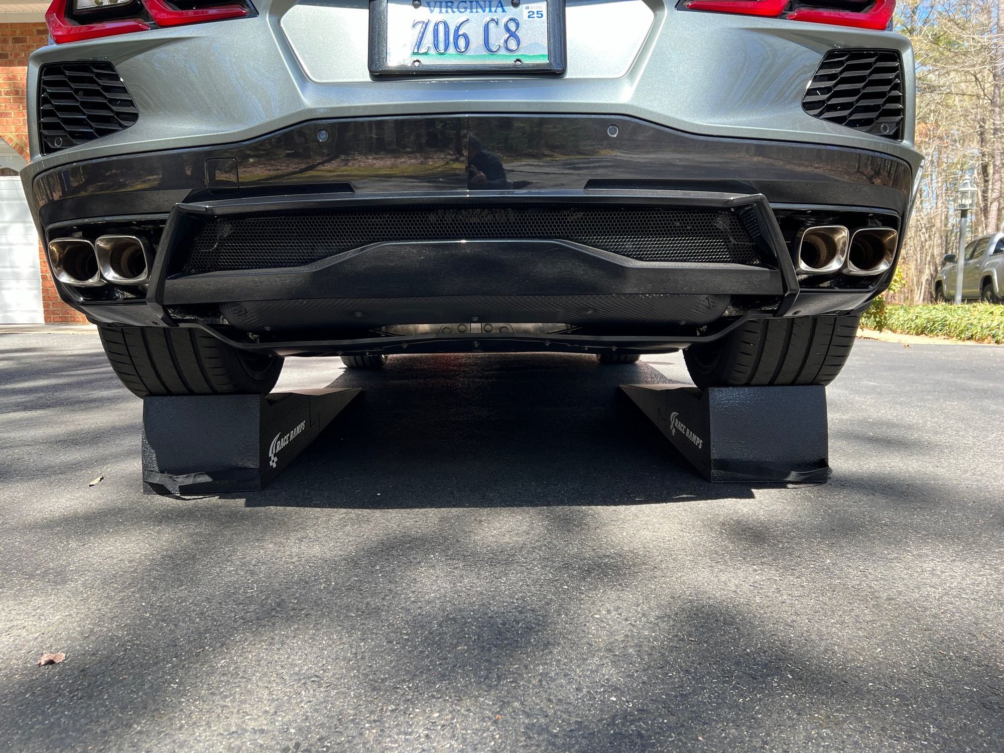 Race Ramps Just Right for a C8 Oil Change - CorvetteForum - Chevrolet ...