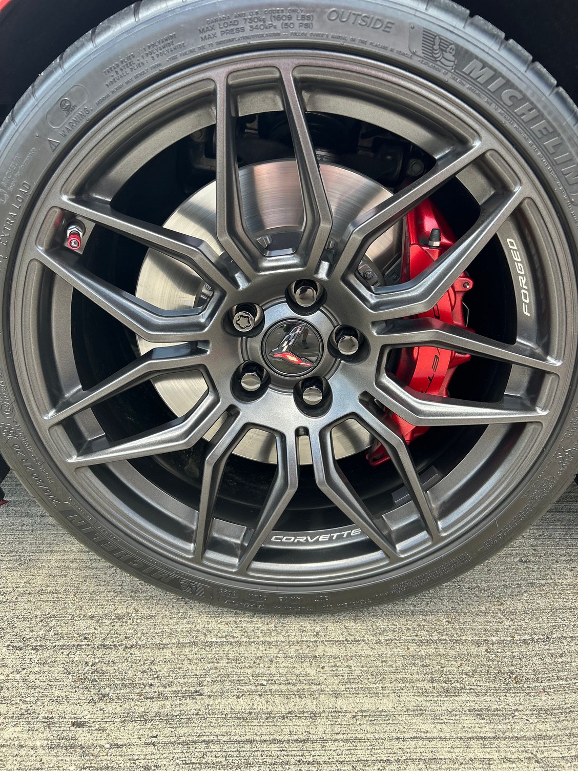 SOLD: 2024 Z06 1LZ Red Mist HTC 2500 miles - CorvetteForum - Chevrolet ...