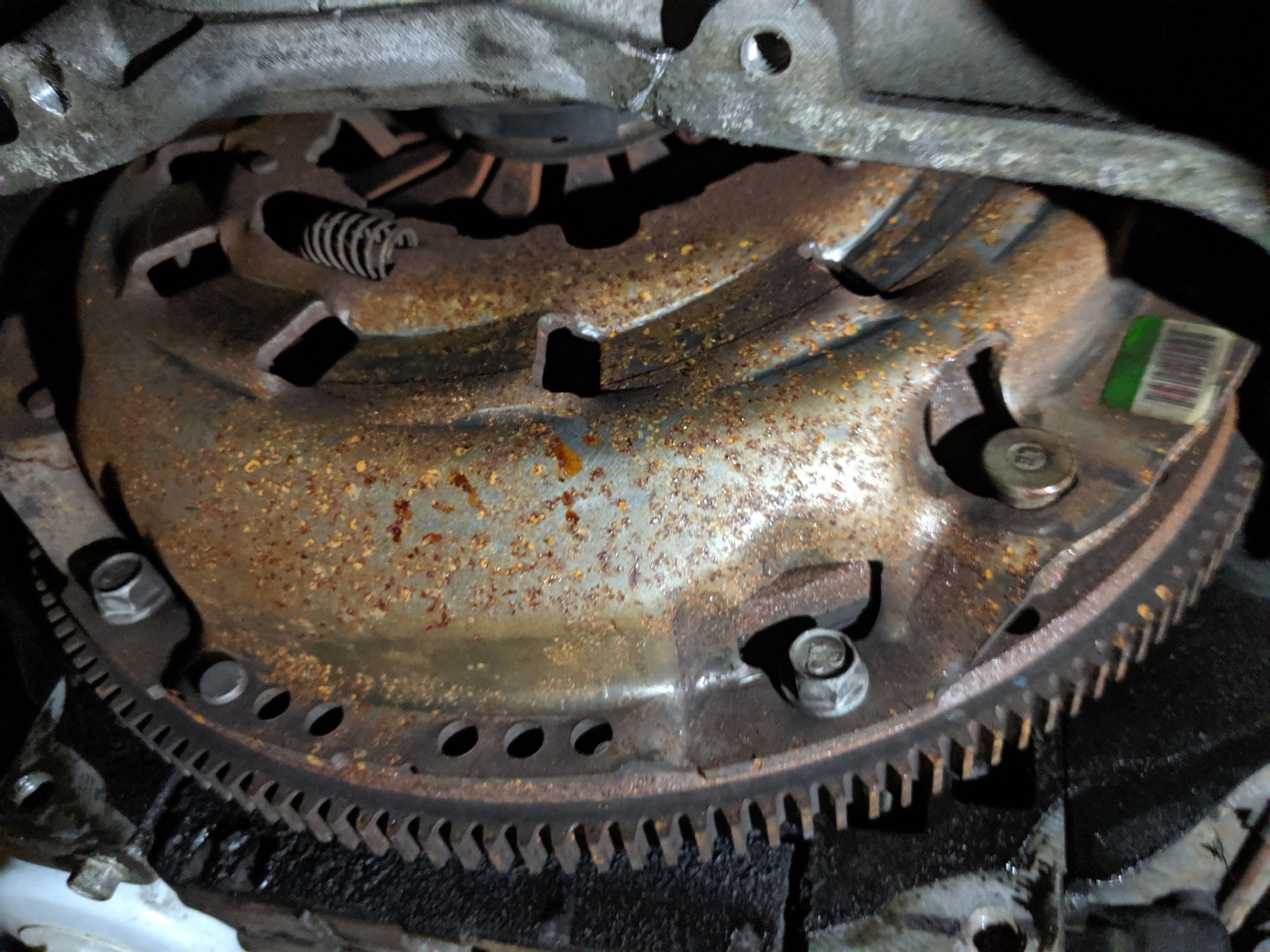 Clutch inspection - how does it look - CorvetteForum - Chevrolet ...