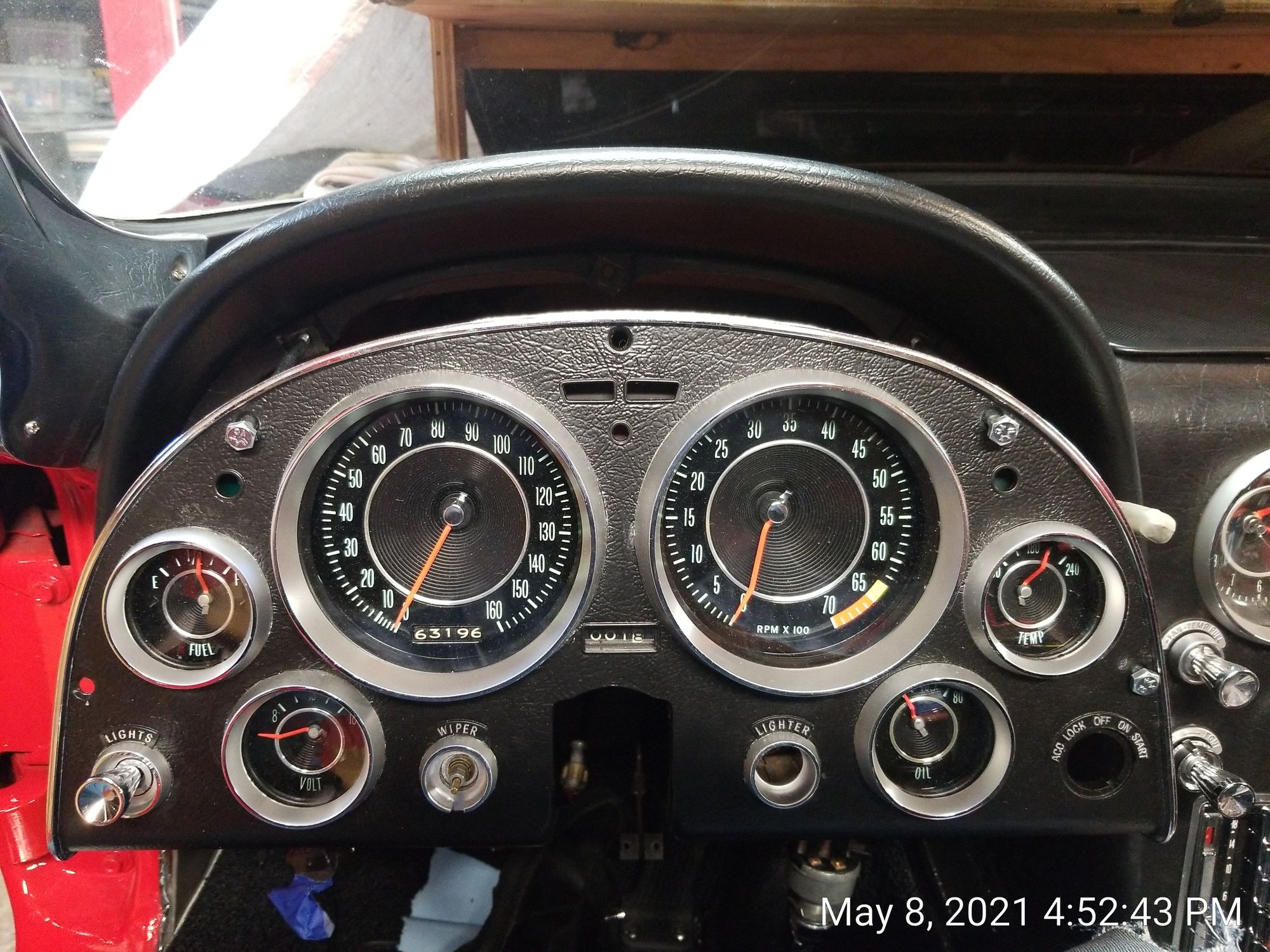C2 1965 Corvette Instrument Panel Cluster Gauges - CorvetteForum ...