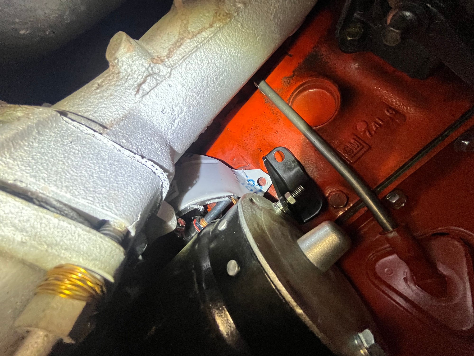 454 Starter Brace Block Hole Size Quandary - CorvetteForum - Chevrolet ...