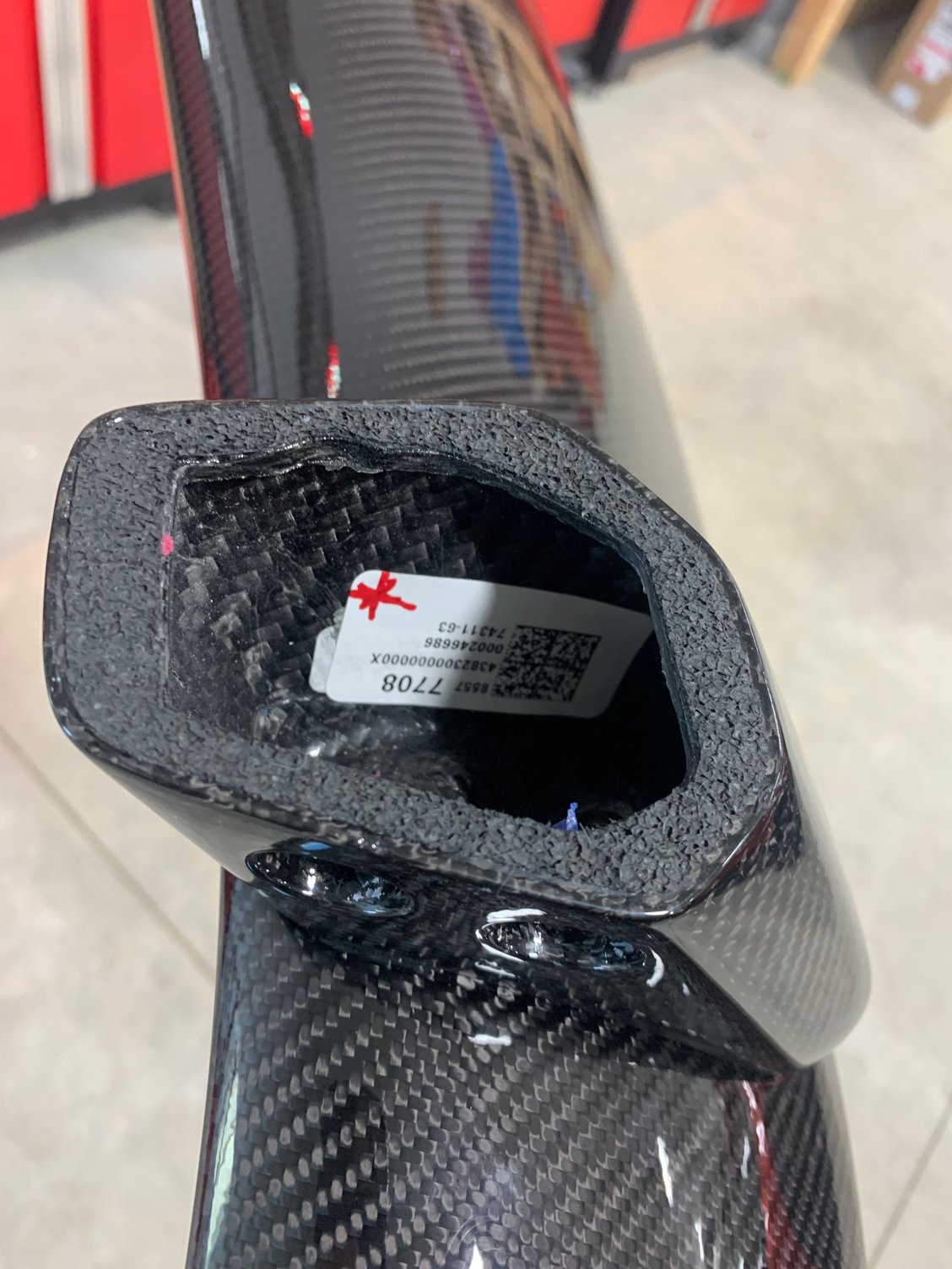 FS (For Sale) OEM Z07 exposed carbon fiber high wing 2023 to 2025 c8 ...