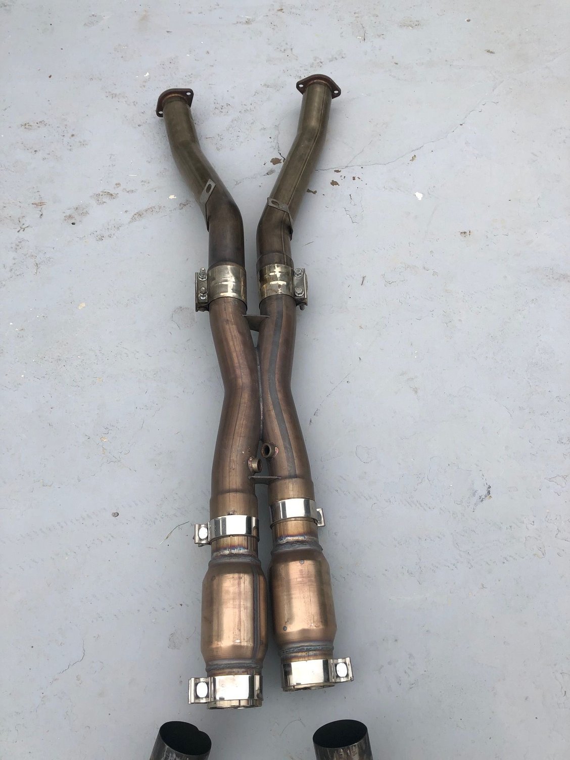 FS (For Sale) LG C5 1 3/4" Super Pro Header, Hi flow Catalyc and X-Pipe ...