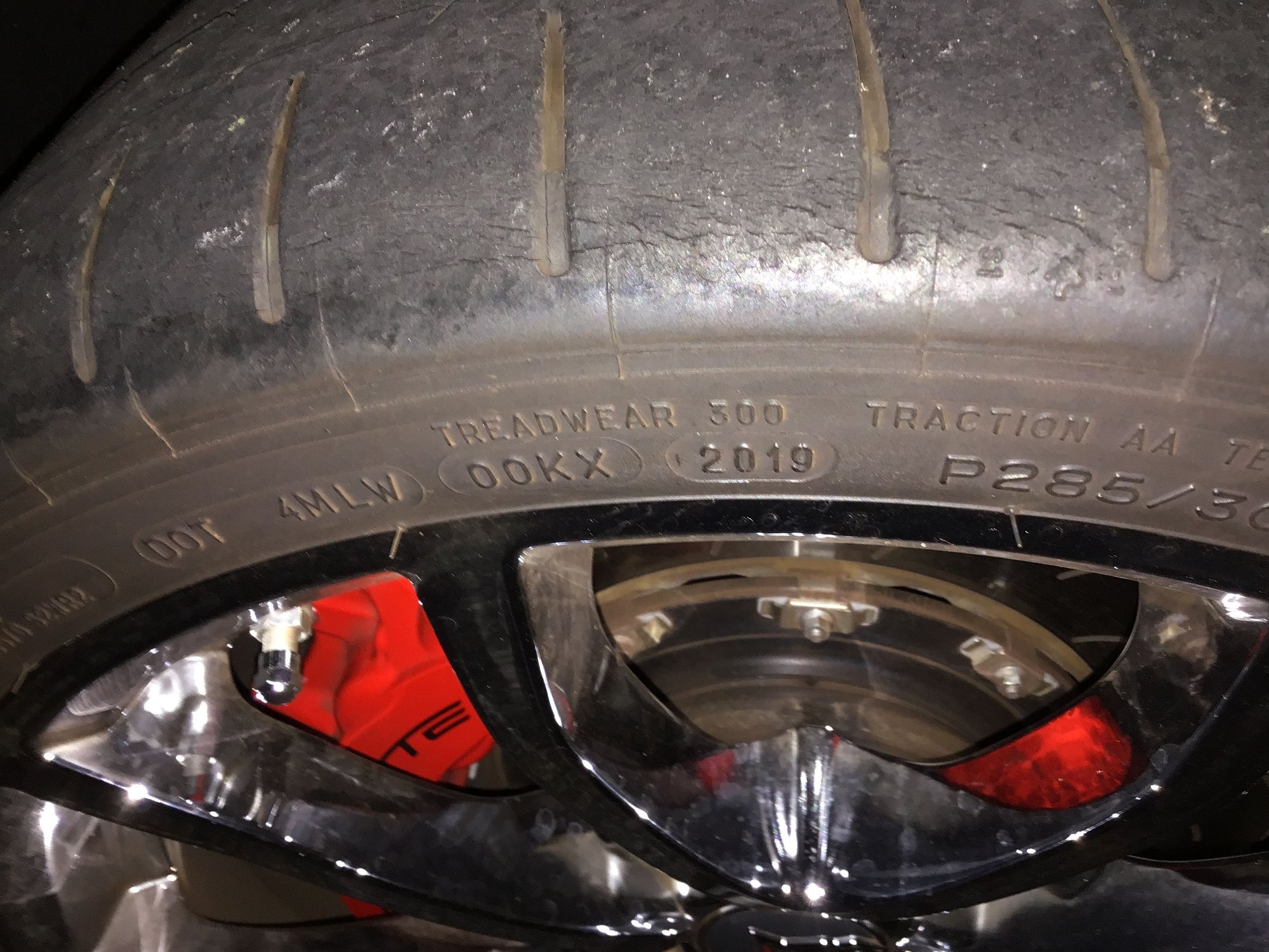 Is This What Is Known As Tire Cupping Or Normal? (PIC) - CorvetteForum ...