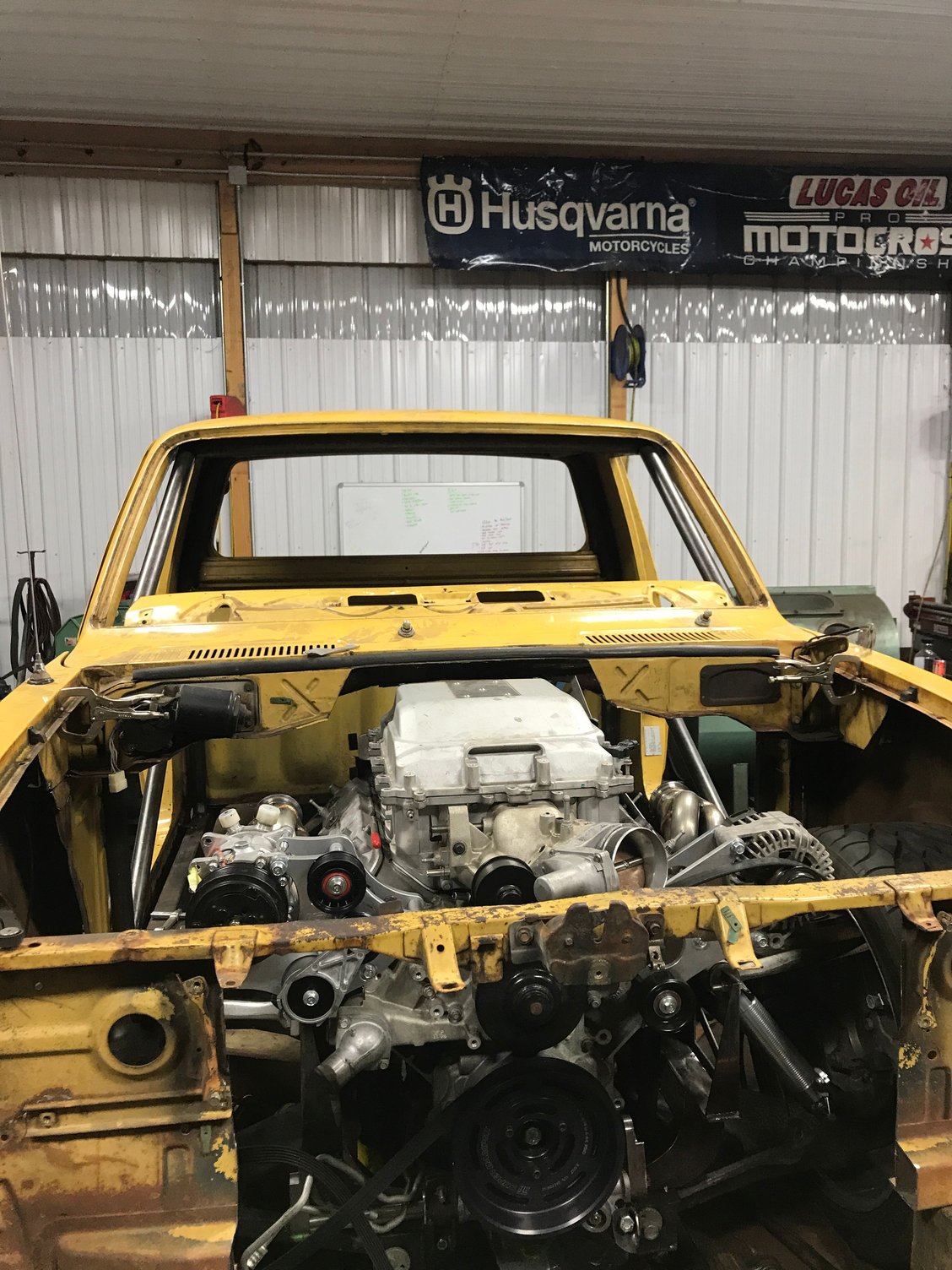 '13 Grand Sport drivetrain in a '74 Hilux - CorvetteForum - Chevrolet ...