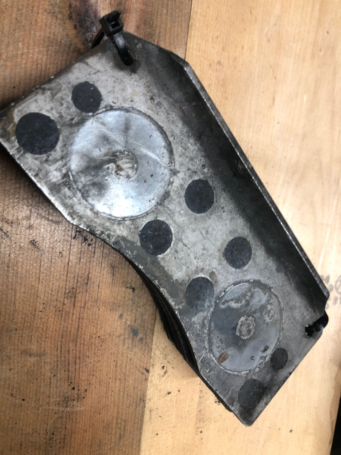 FS (For Sale) Original J56 Inconel "twin pin" brake pad backing plates ...