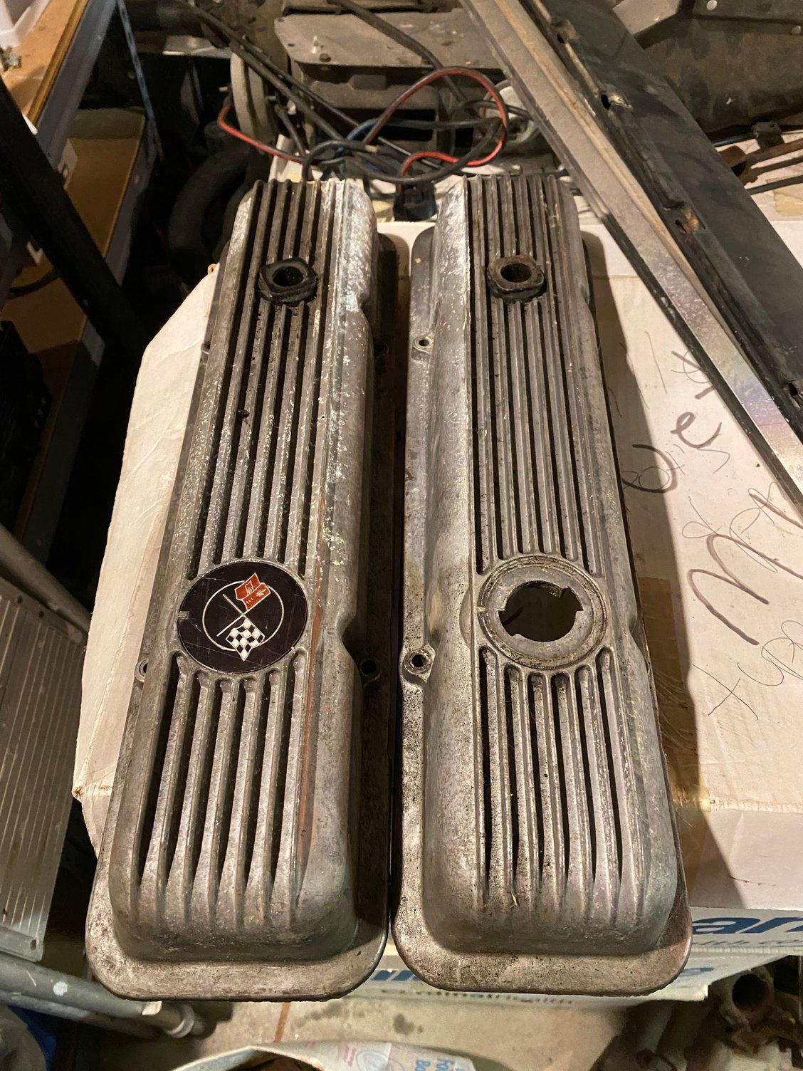 WTB (Want To Buy) Original 1969 L46 aluminum finned valve covers, no ...