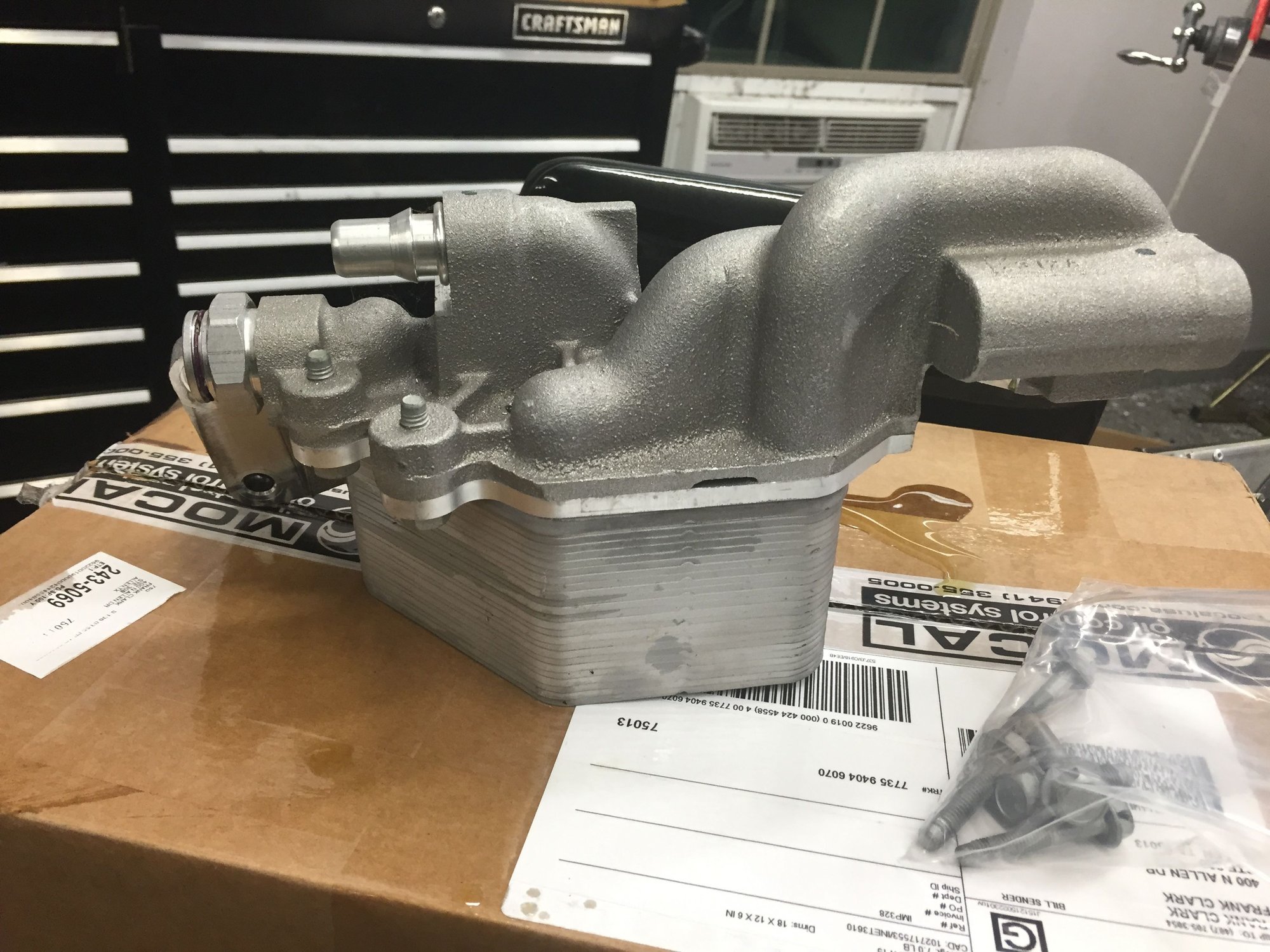 LS7 Oil Cooler New Style (Water) - CorvetteForum - Chevrolet Corvette ...