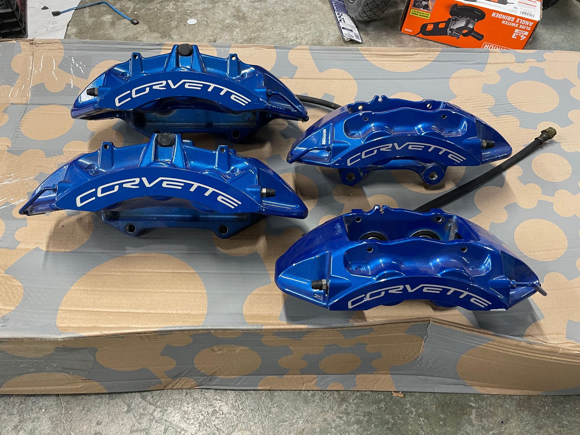 FS (For Sale) C6 ZR1 Factory Brake Calipers [Blue] - CorvetteForum ...