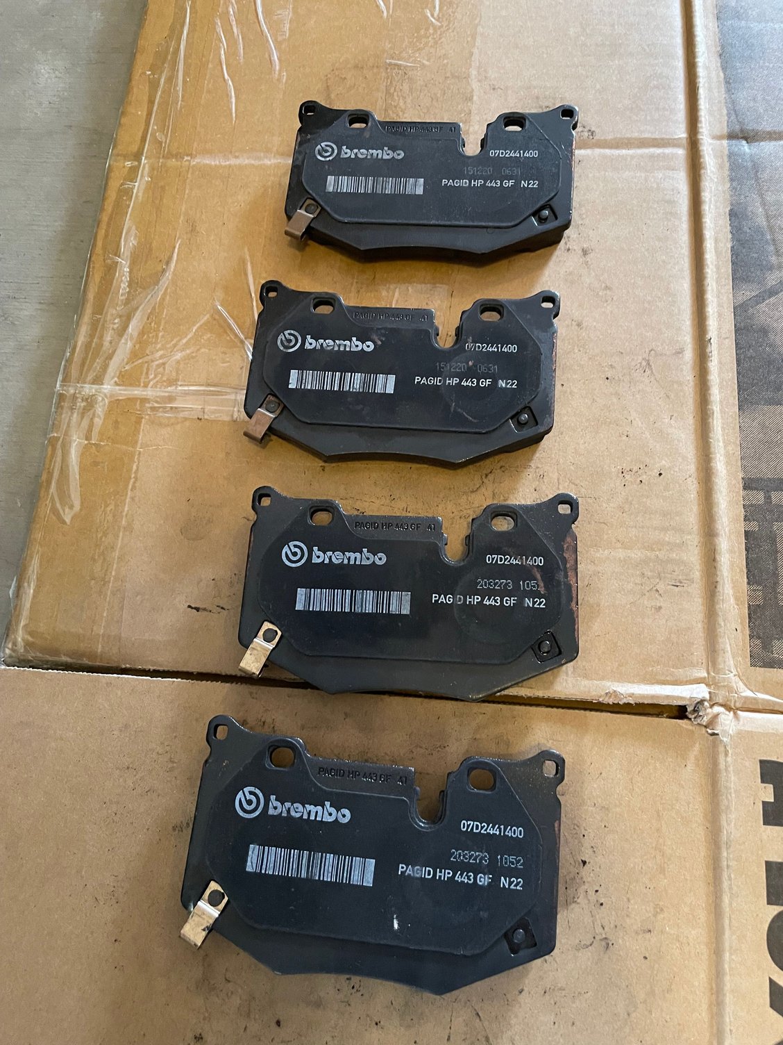 FS (For Sale) Two sets Z51 OE brake pads - 600 miles $175 each shipped ...