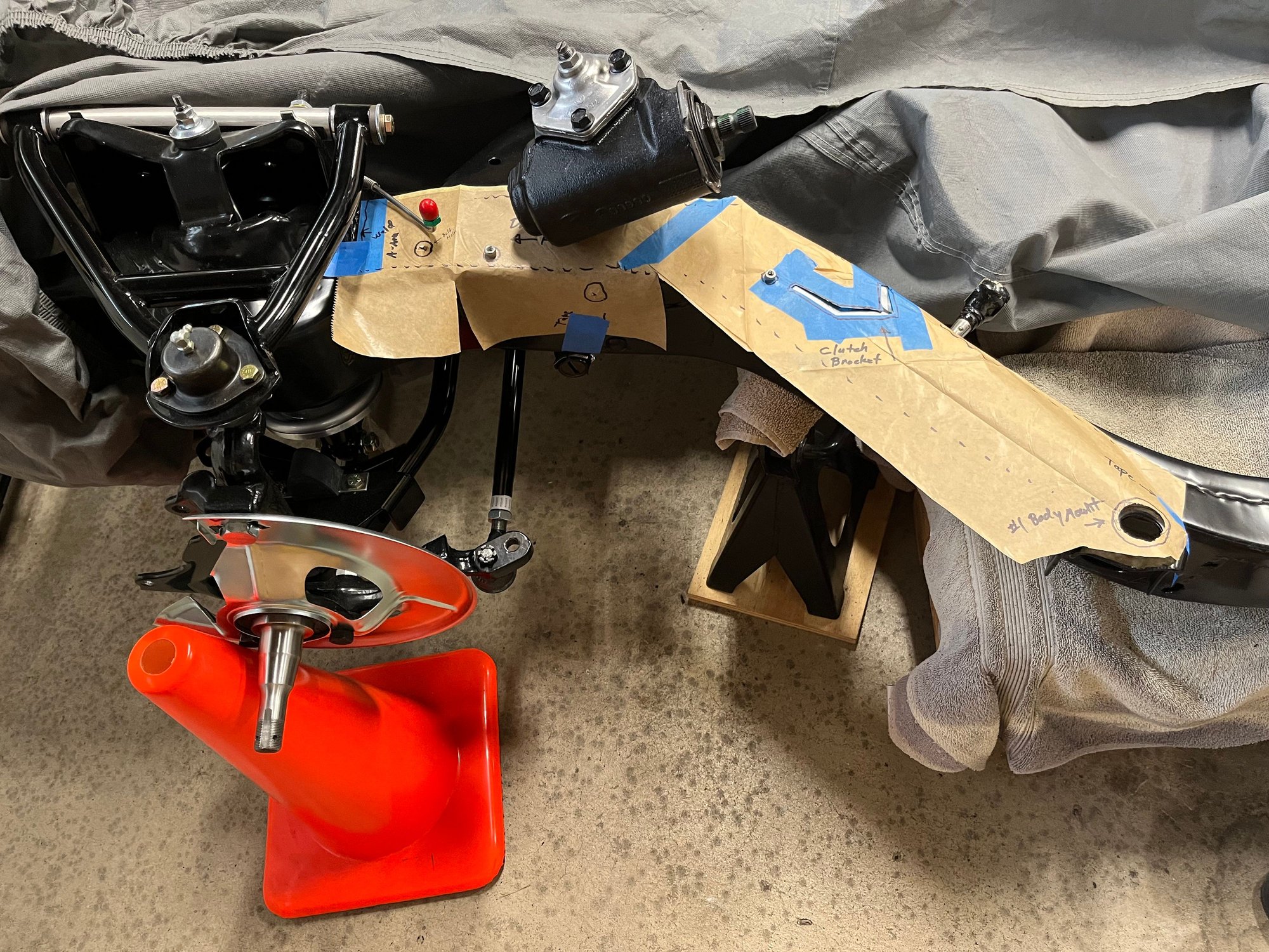 DIY How to install a Clutch Z-Bar bracket on a C3 frame - Page 2 - CorvetteForum - Chevrolet ...