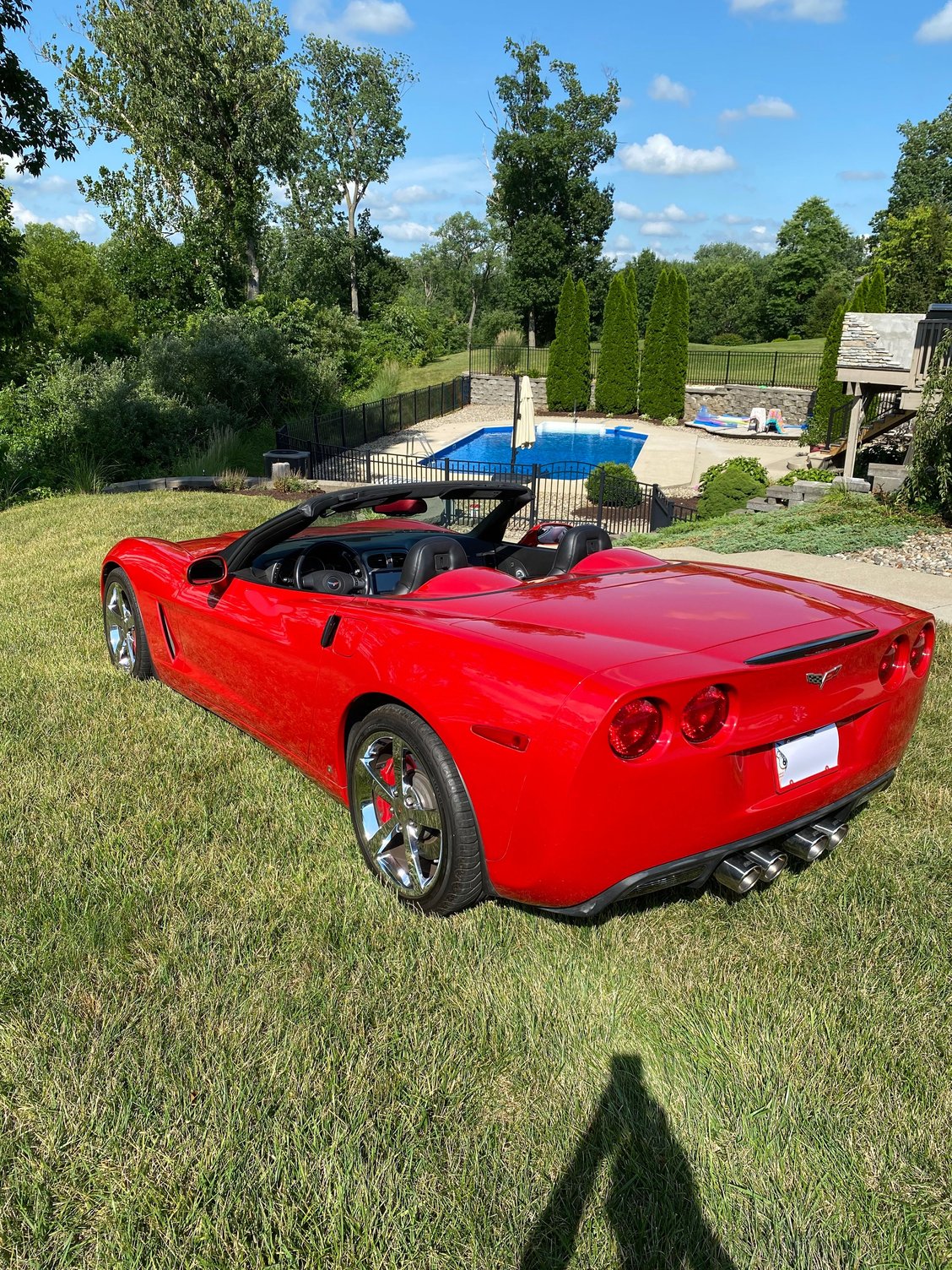 FS (For Sale) 2007 LT3 M6 Victory Red Corvette Convertible with Z06 ...