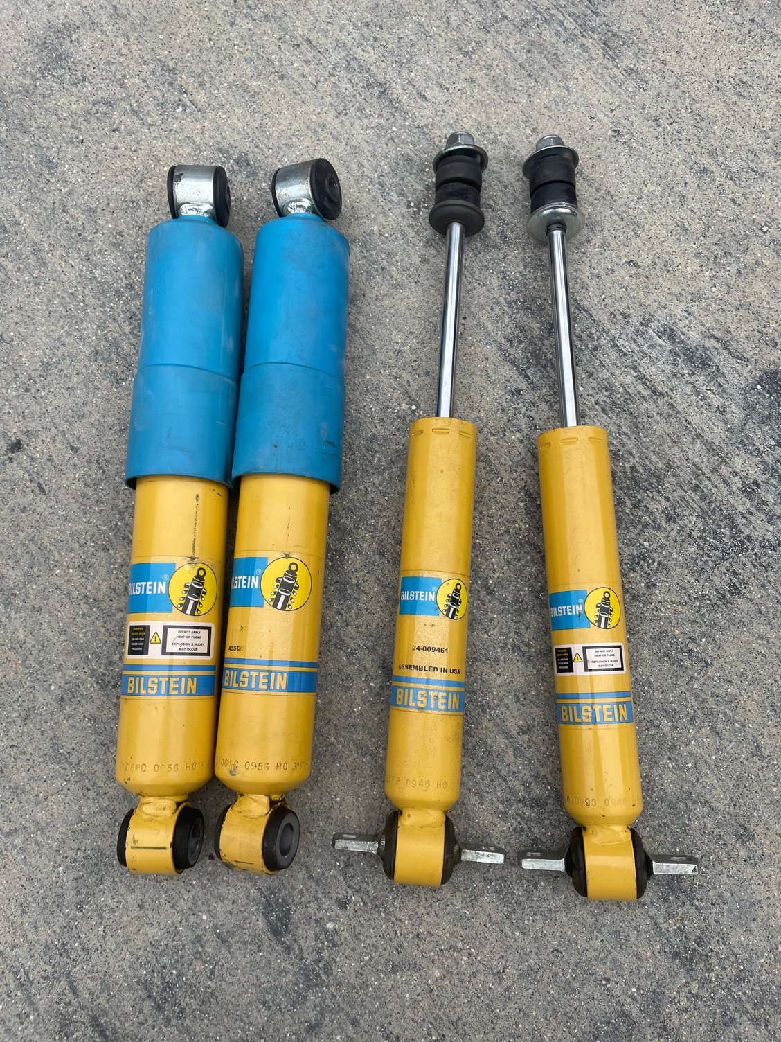 FS (For Sale) Bilstein Shocks - set of four - CorvetteForum - Chevrolet ...