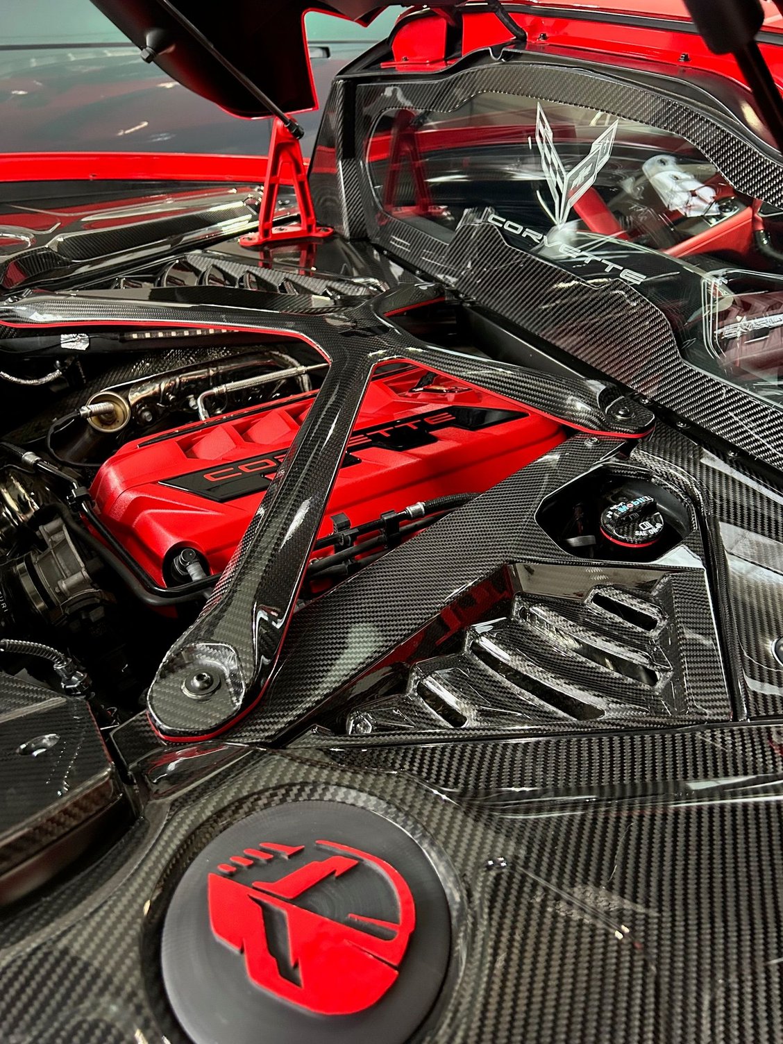 AGM Carbon Fiber X-Brace - CorvetteForum - Chevrolet Corvette Forum ...
