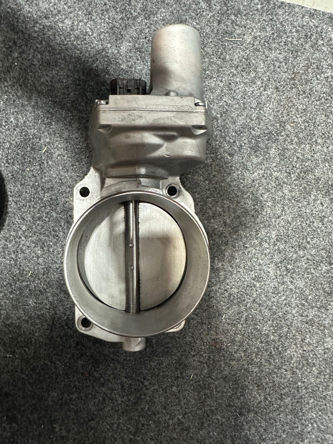 FS (For Sale) Mamo ported and painted silver blade throttle body ...